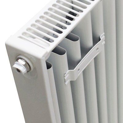 Kudox Type 21 Panel Radiator, White (W)700mm (H)400mm | DIY at B&Q