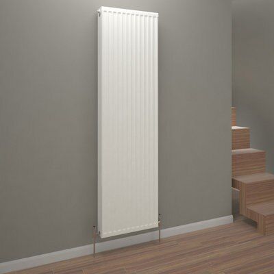 Kudox Type 22 Panel Radiator, White (W)500mm (H)1600mm