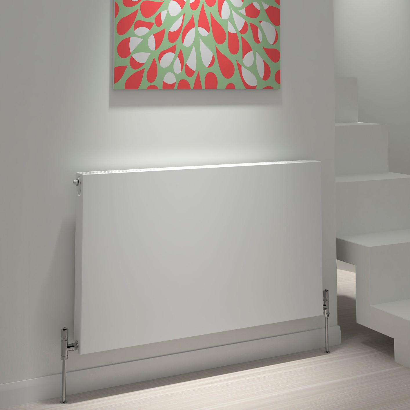 Kudox White Type 21 Double plus Panel Radiator, (W)600mm x (H)600mm ...