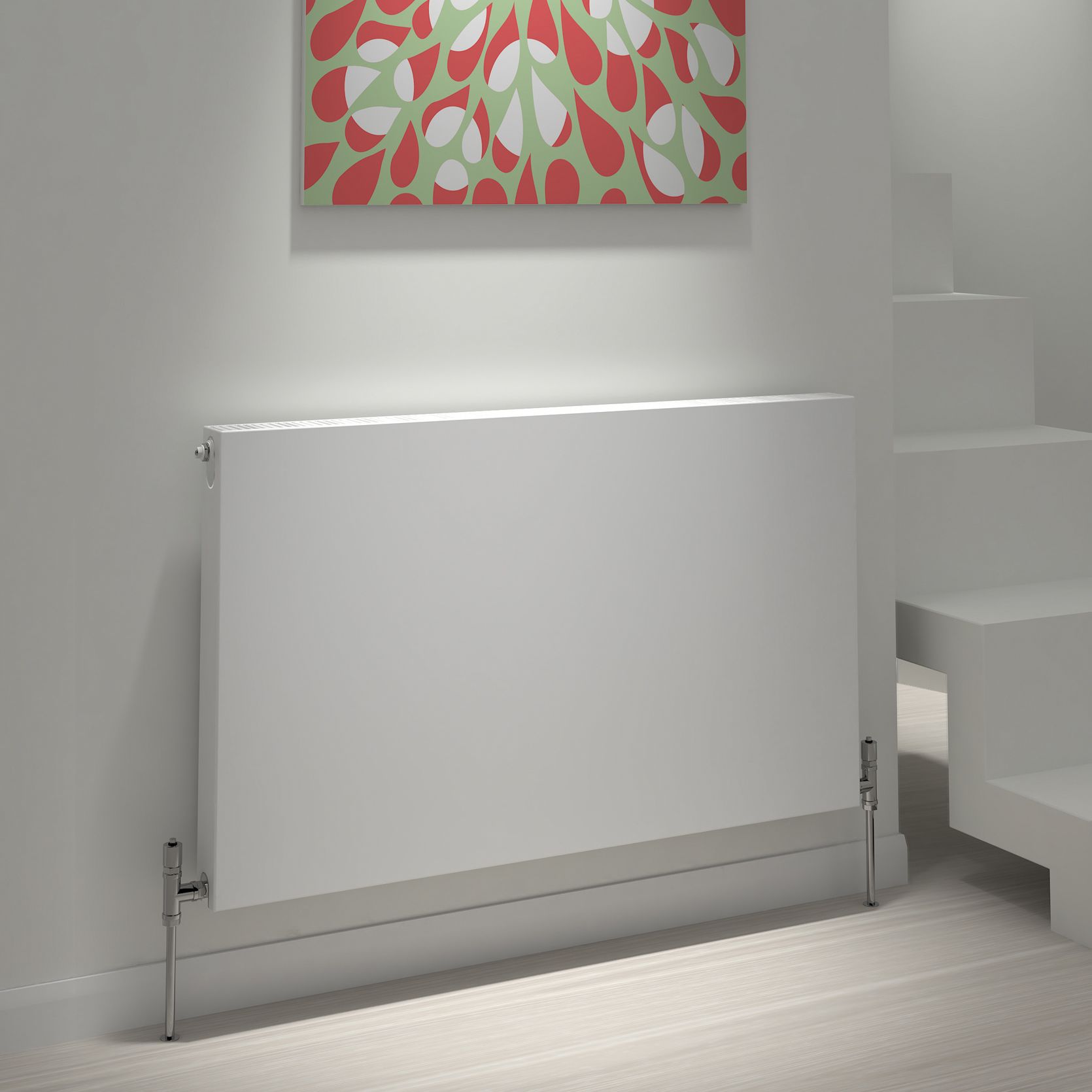 Kudox White Type 21 Panel Radiator, (W)800mm x (H)600mm