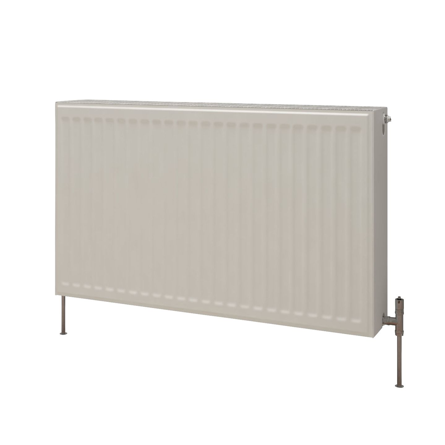 Kudox White Type 22 Panel Radiator, (W)900mm x (H)700mm