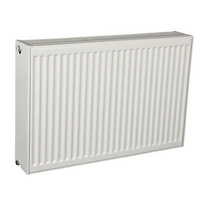 Kudox White Type 33 Panel Radiator, (W)1200mm x (H)300mm