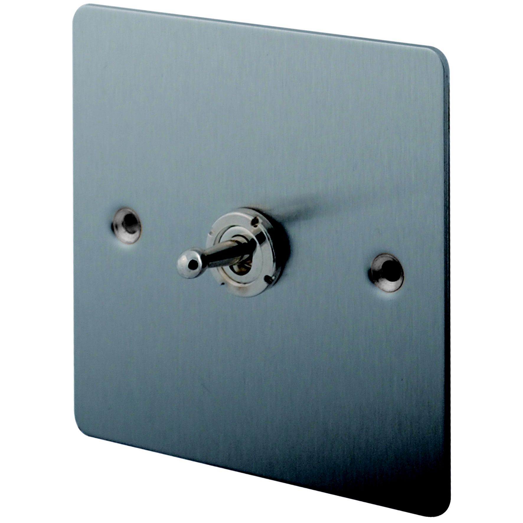 LAP 10A 2 WAY 1 GANG TOGGLE SWITCH SATIN