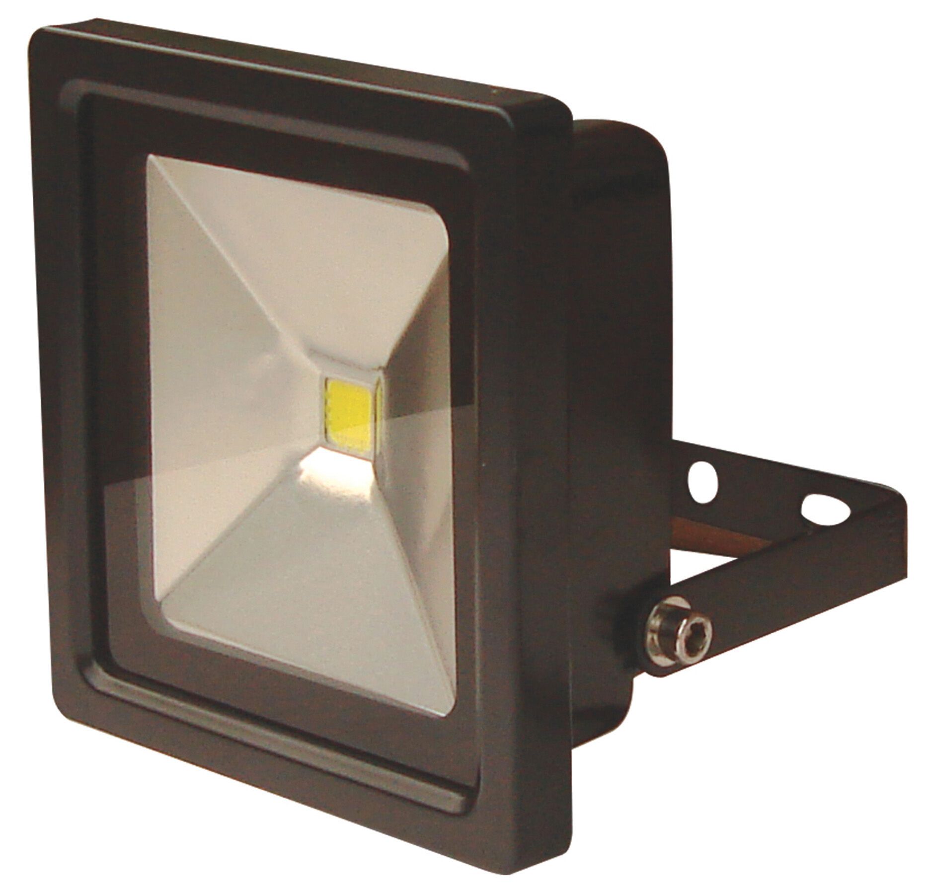 LAP Black LED Floodlight 700lm