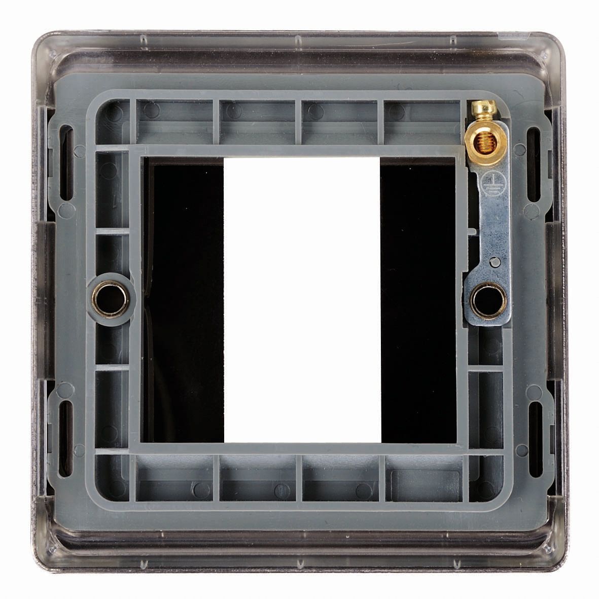 LAP Black Modular outlet plate