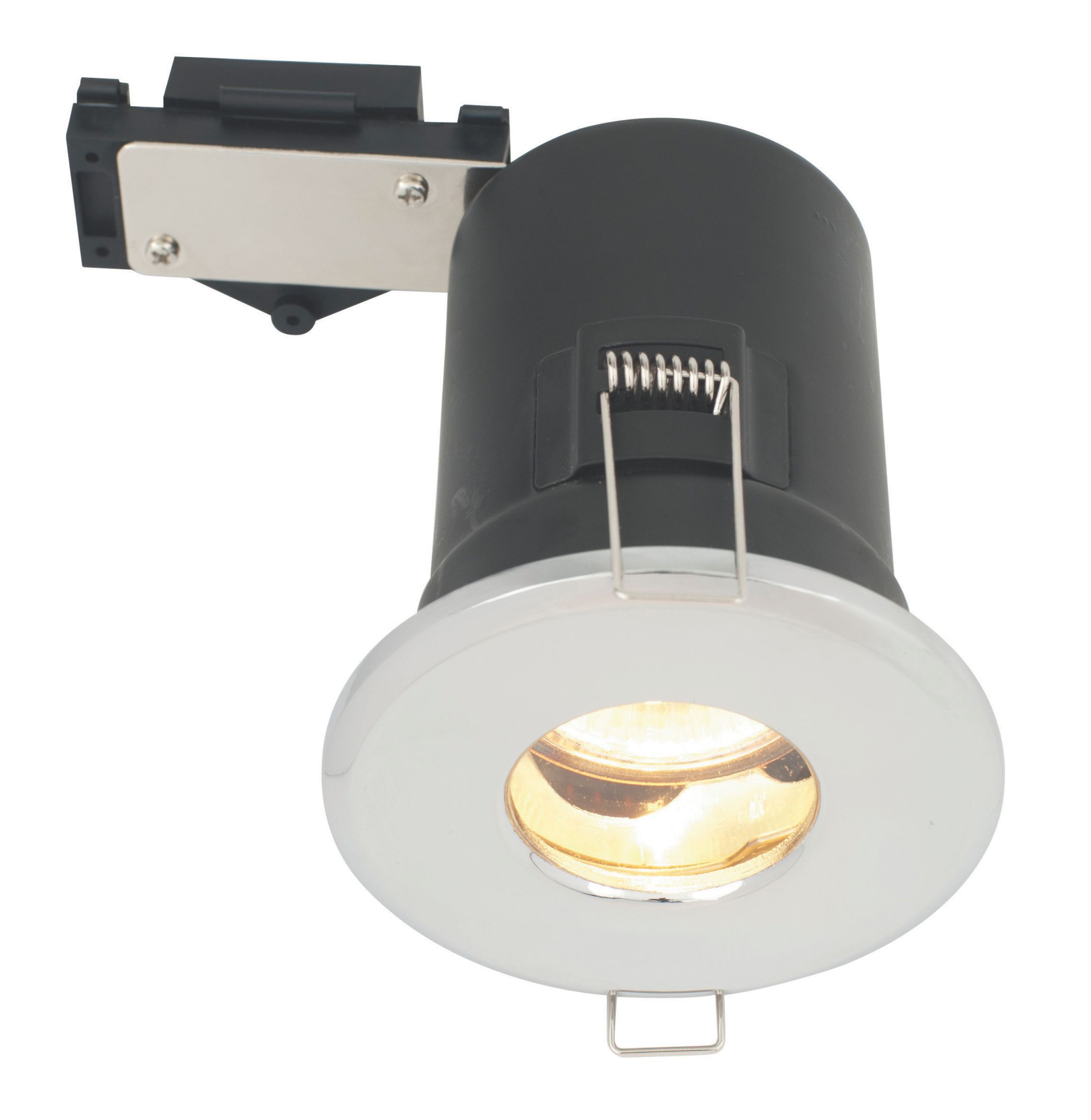LAP Chrome effect Fire-rated Downlight 50W IP44