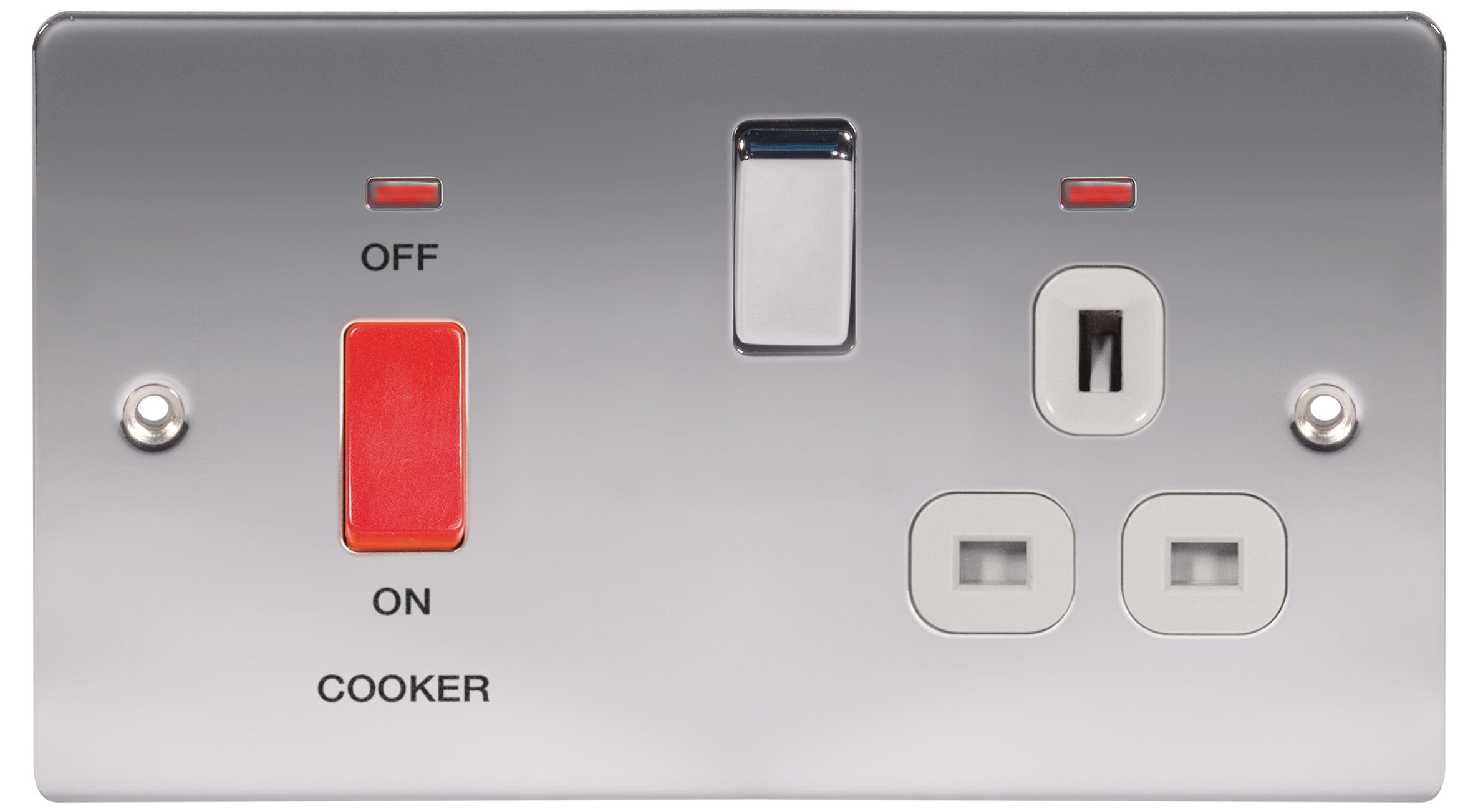 Buy LAP Cooker switch & socket | DIY at B&Q