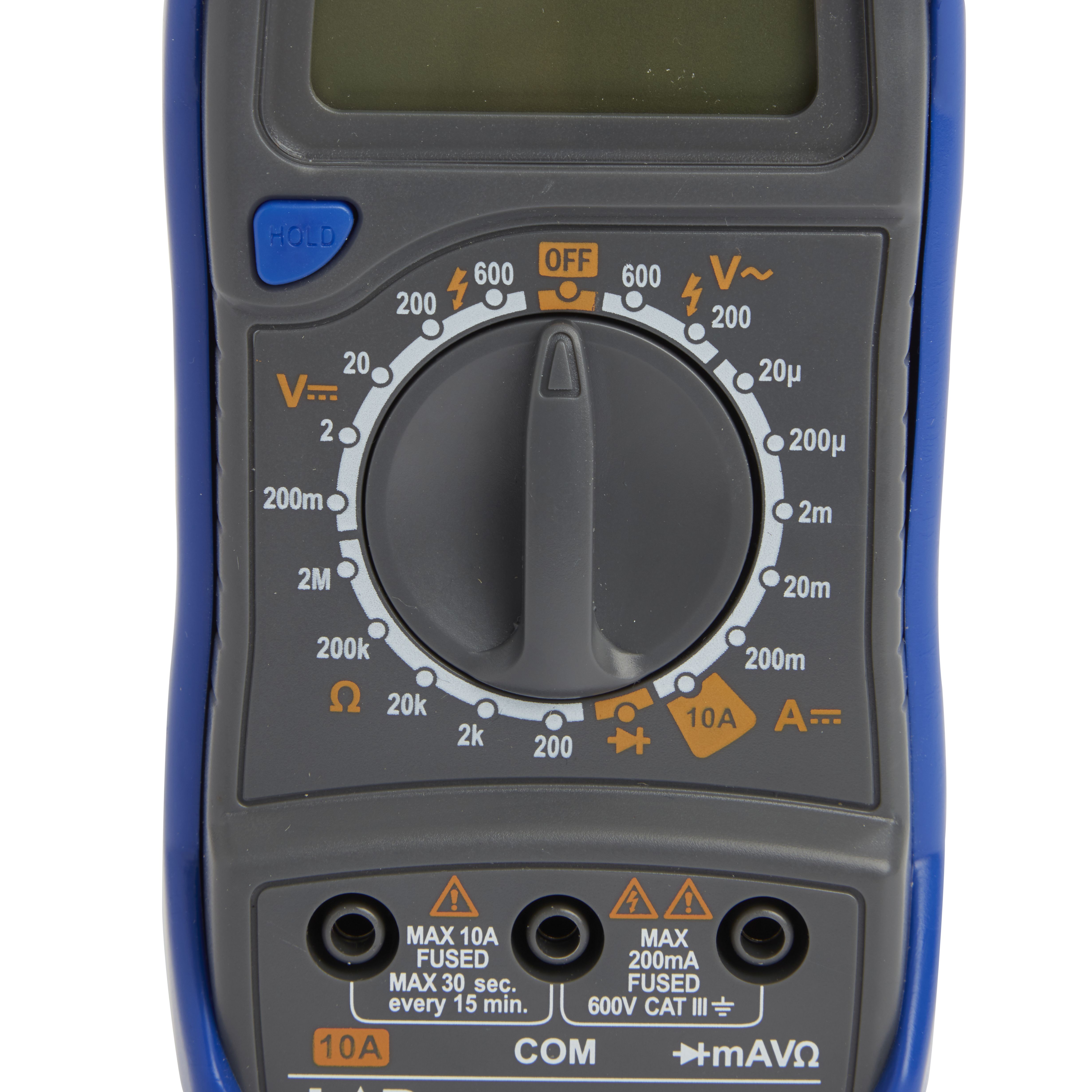 LAP Digital 600V Multimeter | DIY at B&Q