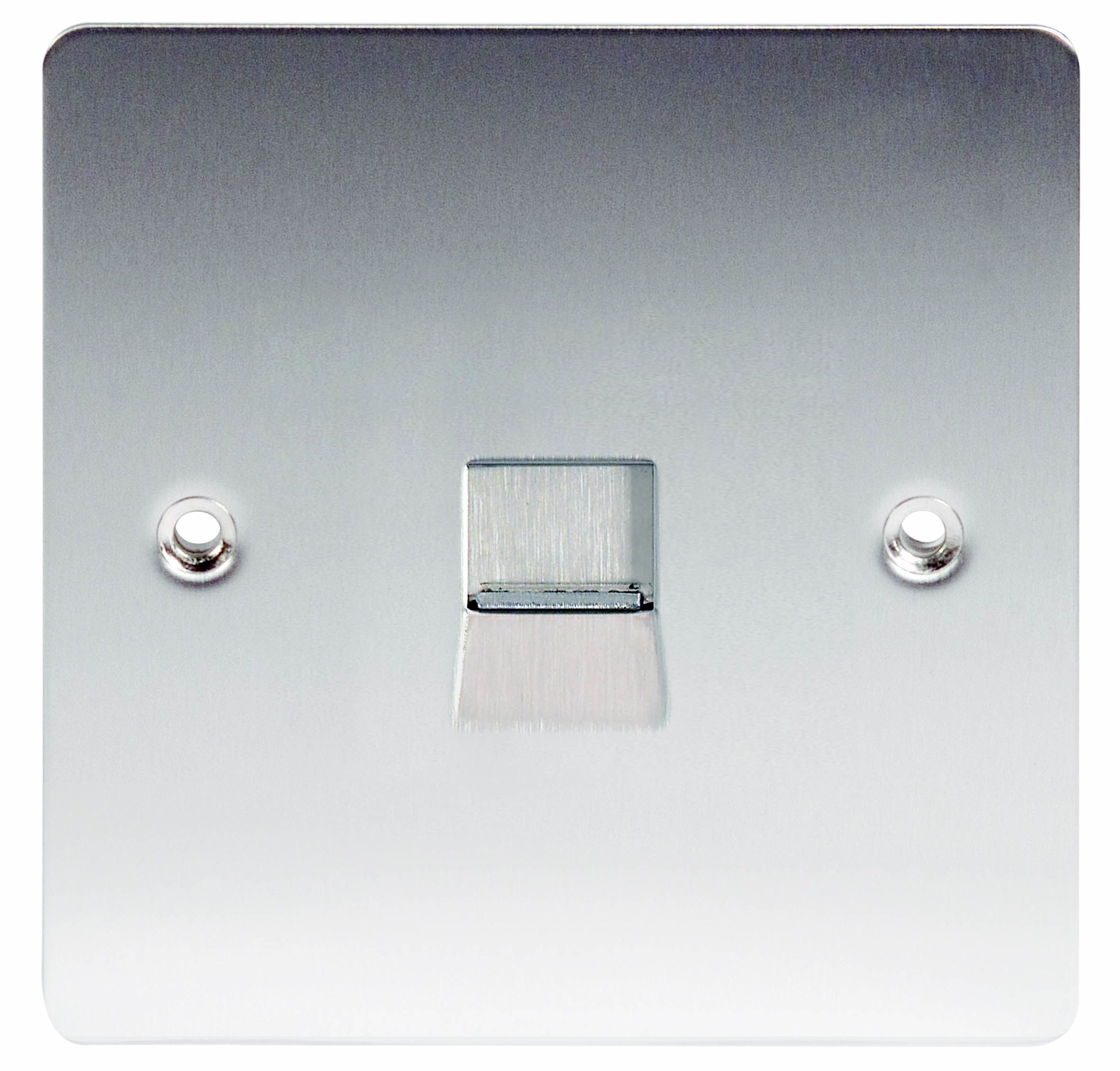 LAP Steel 1 gang Telephone socket