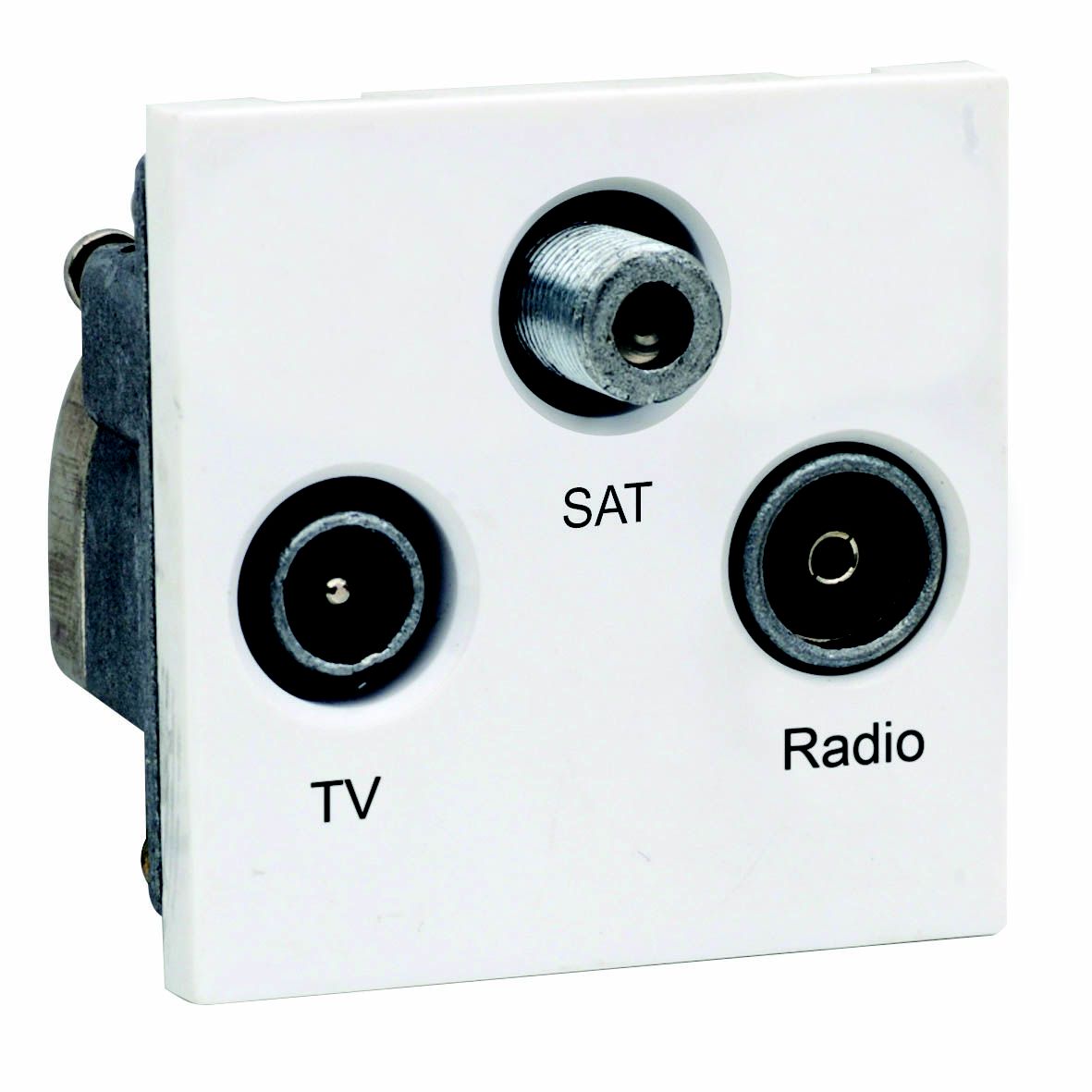 LAP Triple TV, radio & satellite socket