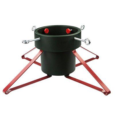 Large Green & Red Tree stand | DIY at B&Q