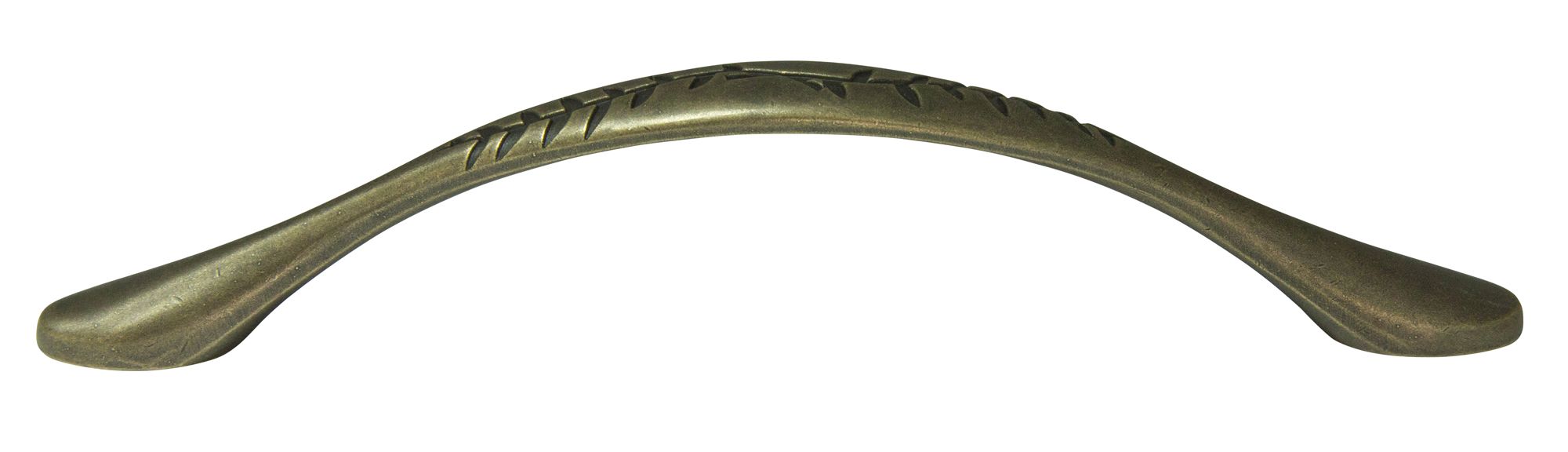 Leaves Brass effect Furniture Bow Handle (L)15.7cm (D)30.8mm | DIY at B&Q