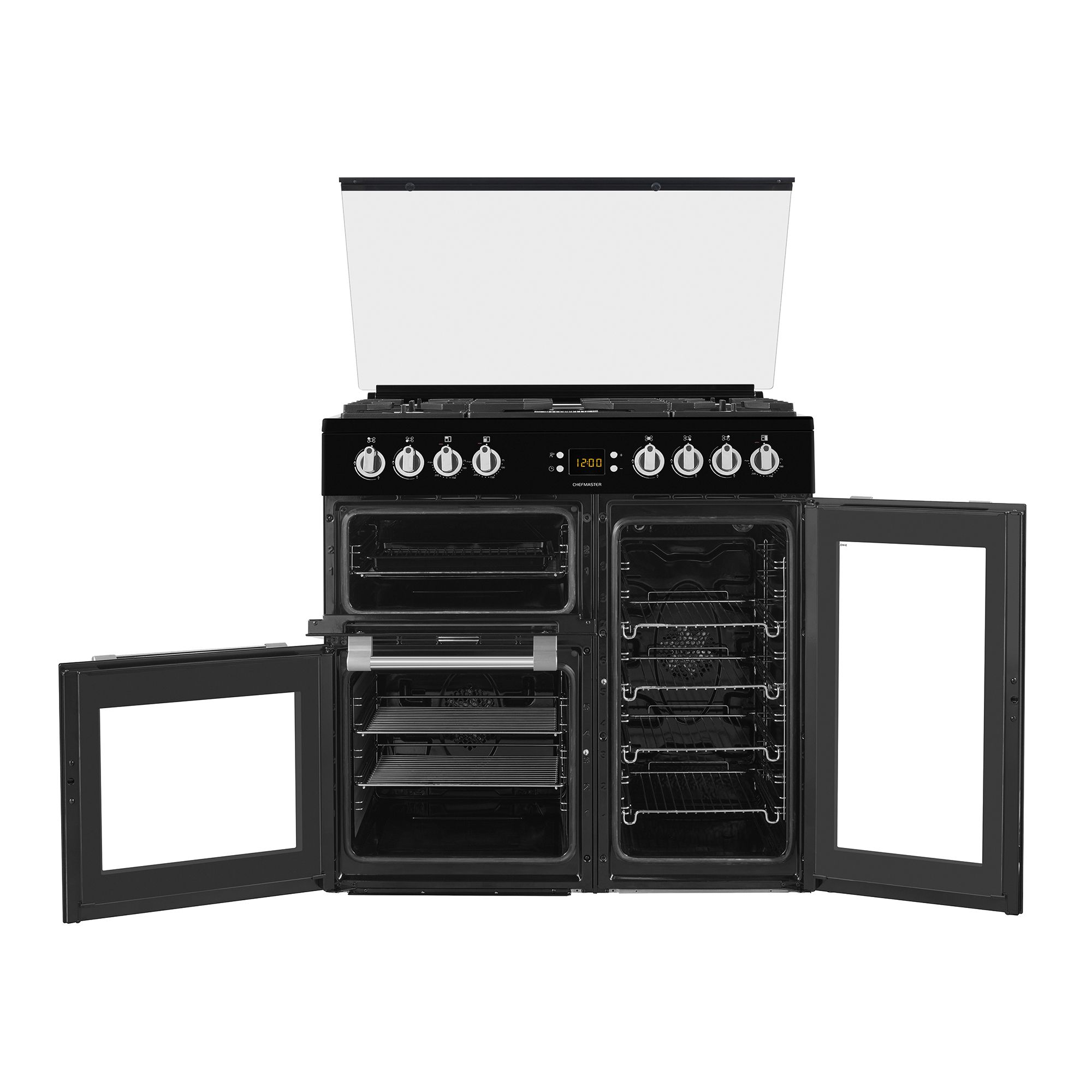 Leisure CC90F531K Freestanding Electric Range cooker with Gas Hob ...