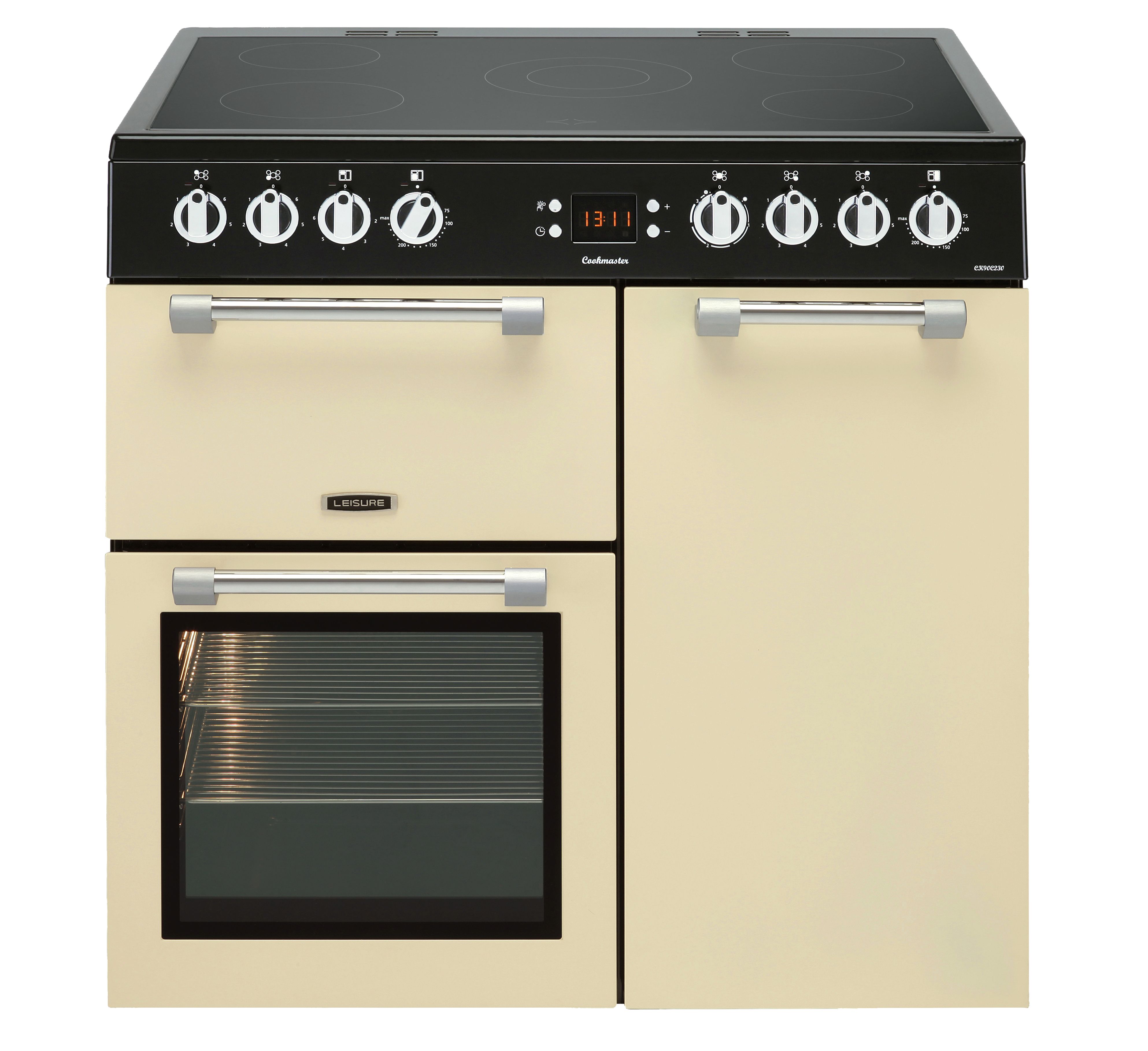 Leisure CK90C230C Freestanding Electric Range cooker with Electric Hob ...
