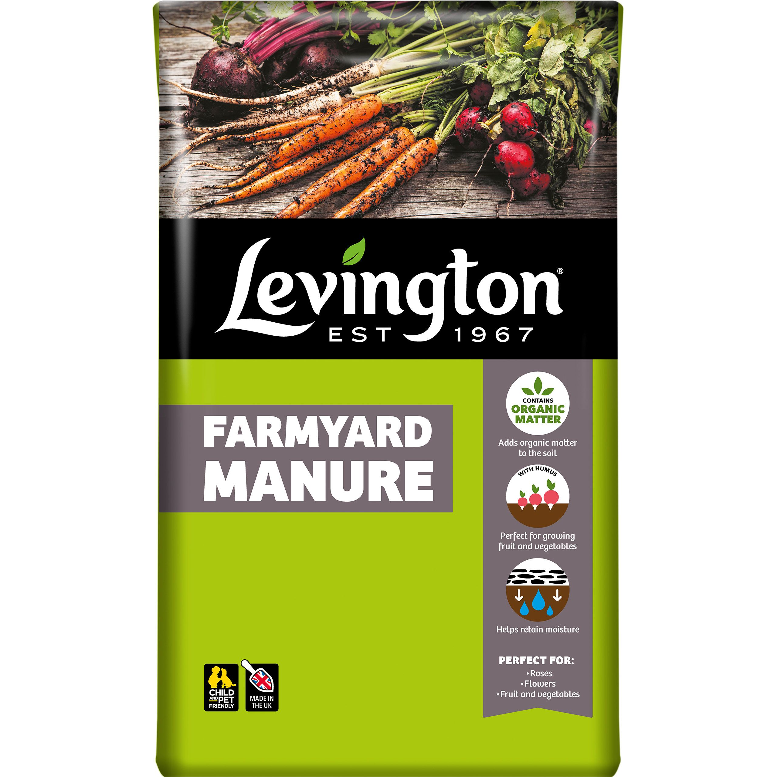 Levington Farmyard Peat-free Manure 50L