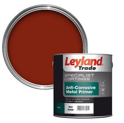 Leyland Trade Specialist Red oxide Iron Primer, 2.5L | DIY at B&Q