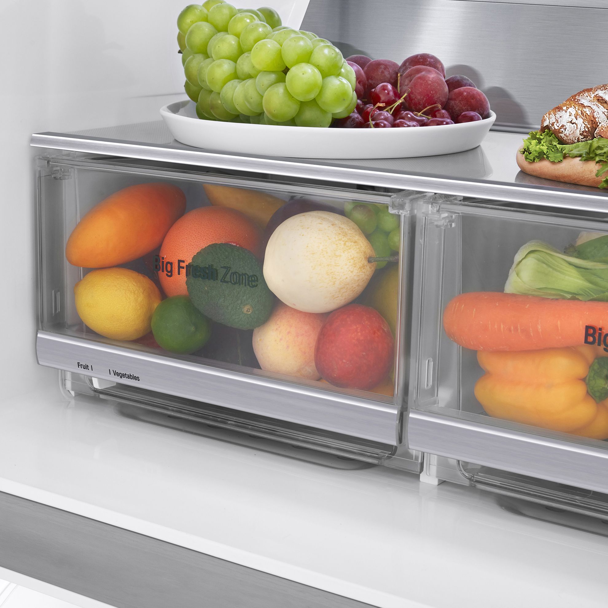 LG GML844PZ6F American style Freestanding Frost free Fridge freezer ...