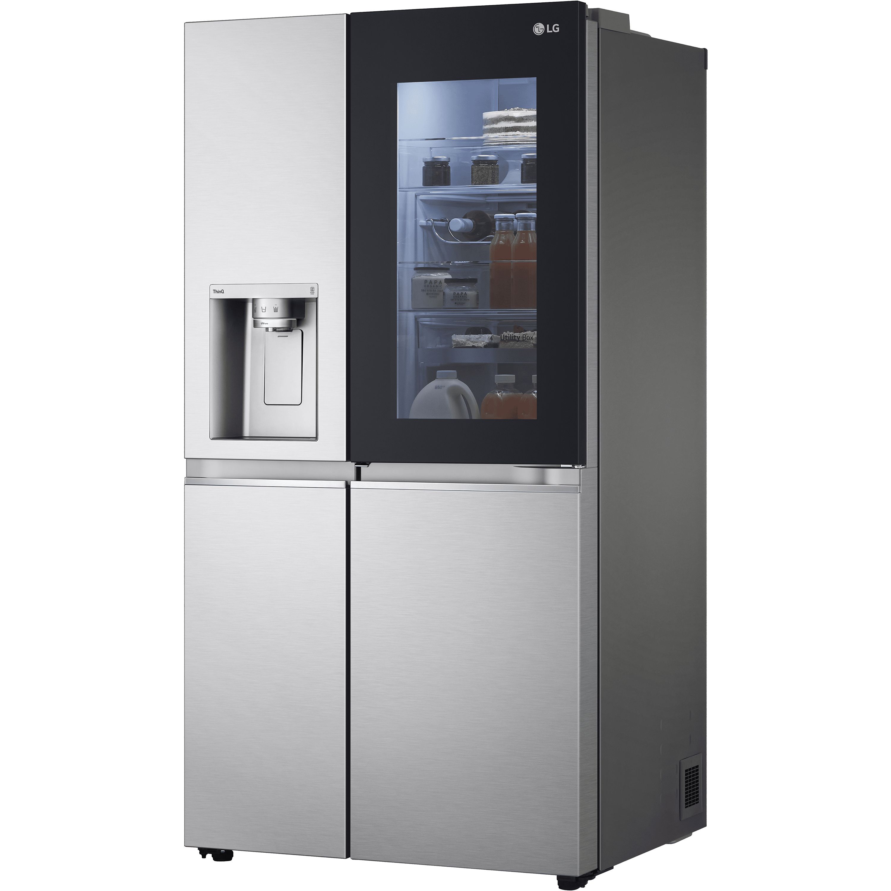 LG GSXV90BSAE American style Freestanding Frost free Fridge freezer ...