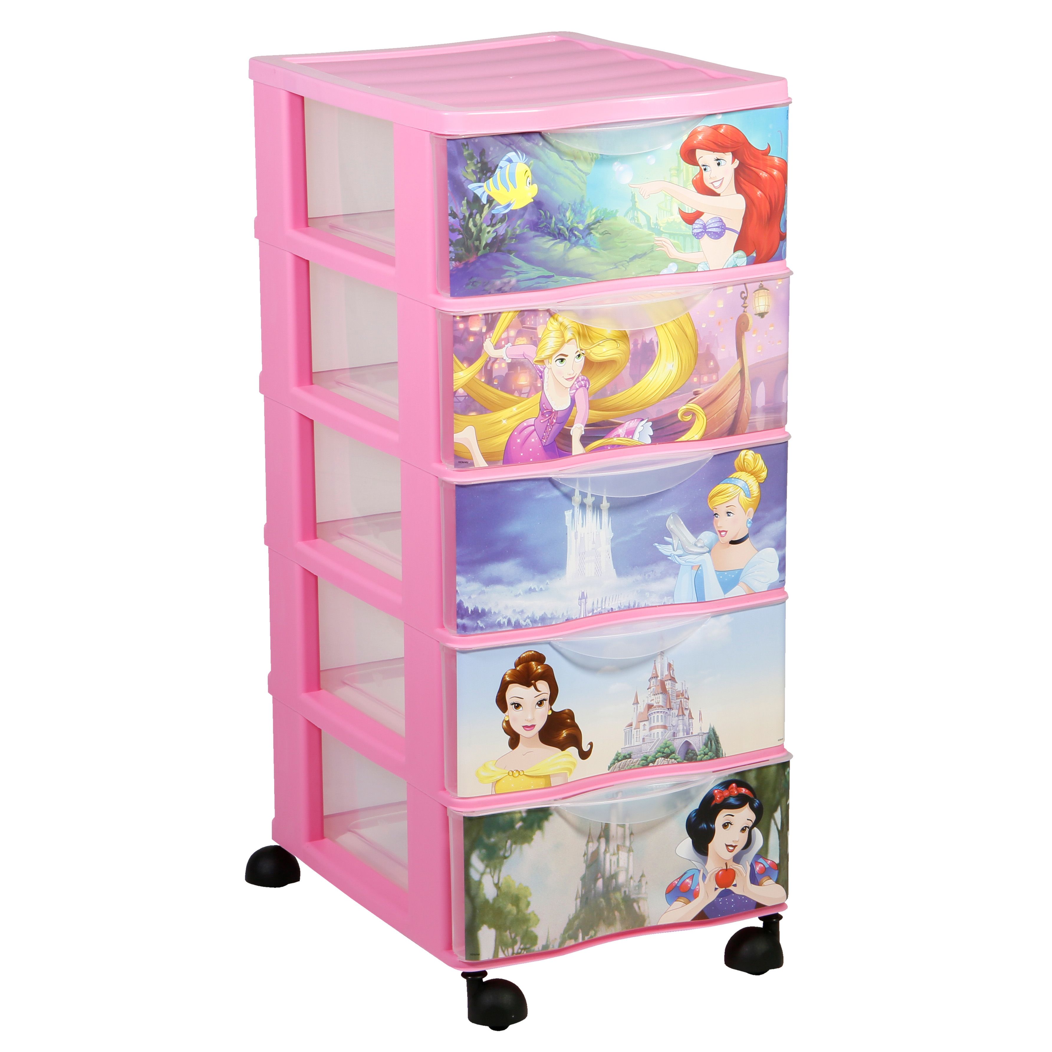 Licenced Homeware Multicolour 9L Non-stackable Plastic Tower unit | DIY ...
