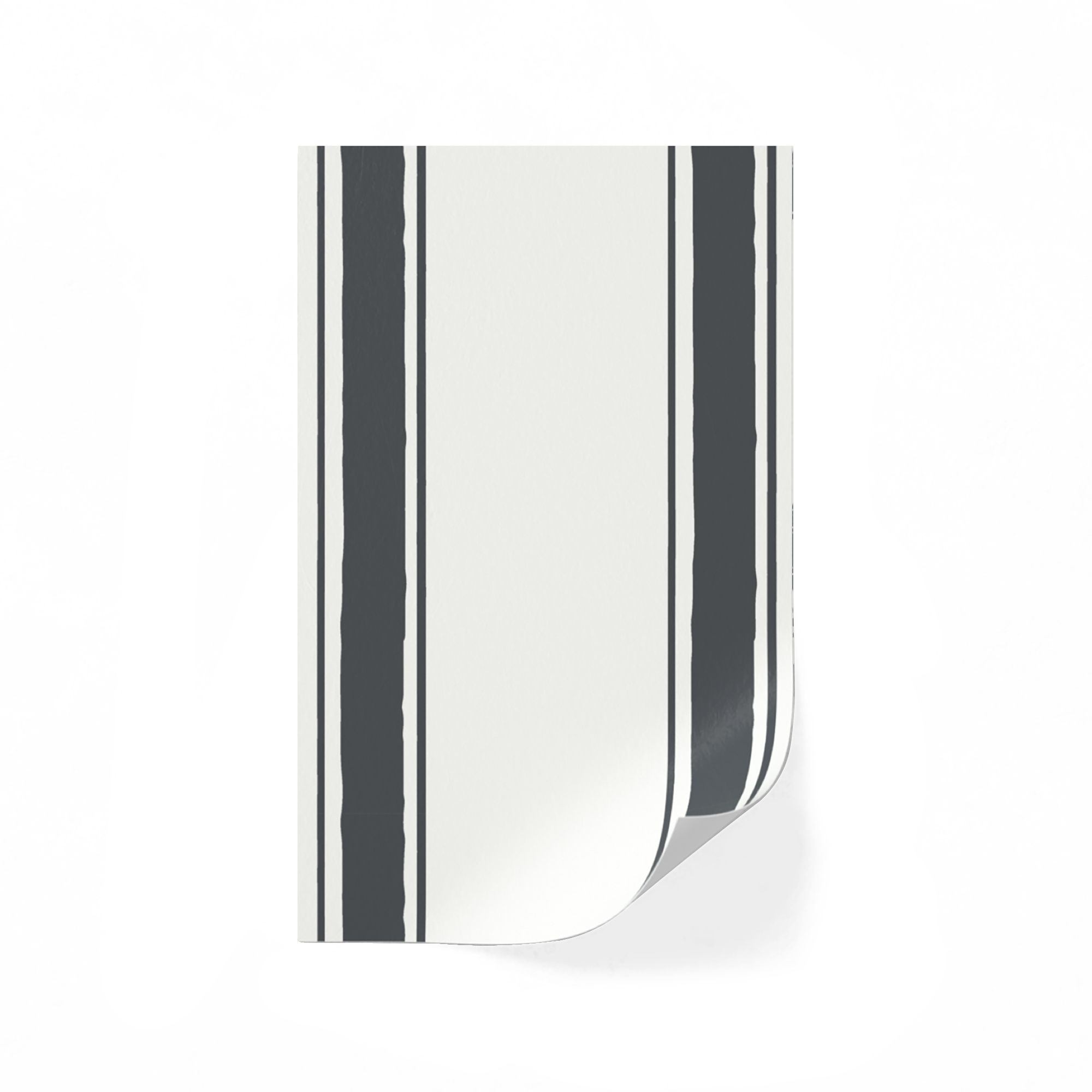 Lick Black & White Stripes 03 Textured Wallpaper Sample | DIY at B&Q