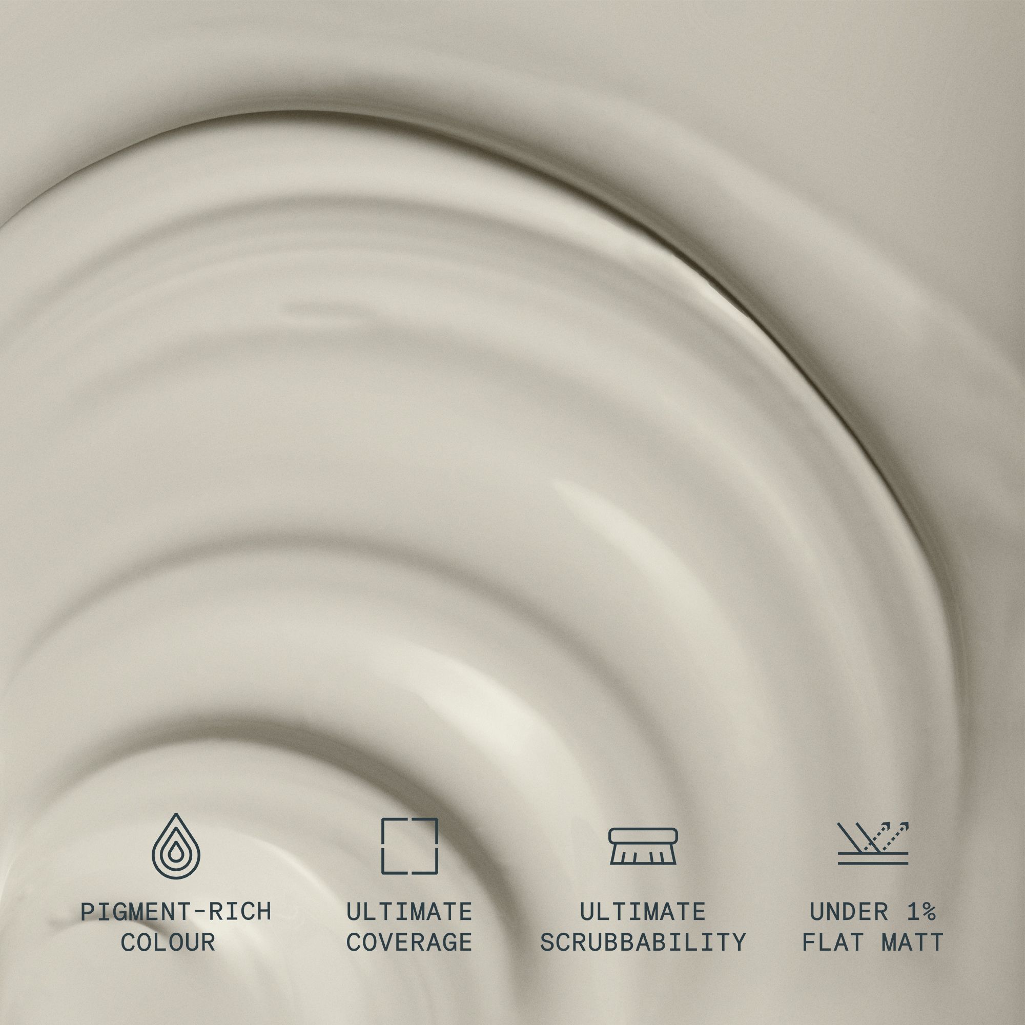 Lick Supreme Greige 02 Flat matt Multi-surface Emulsion paint, 2.5L