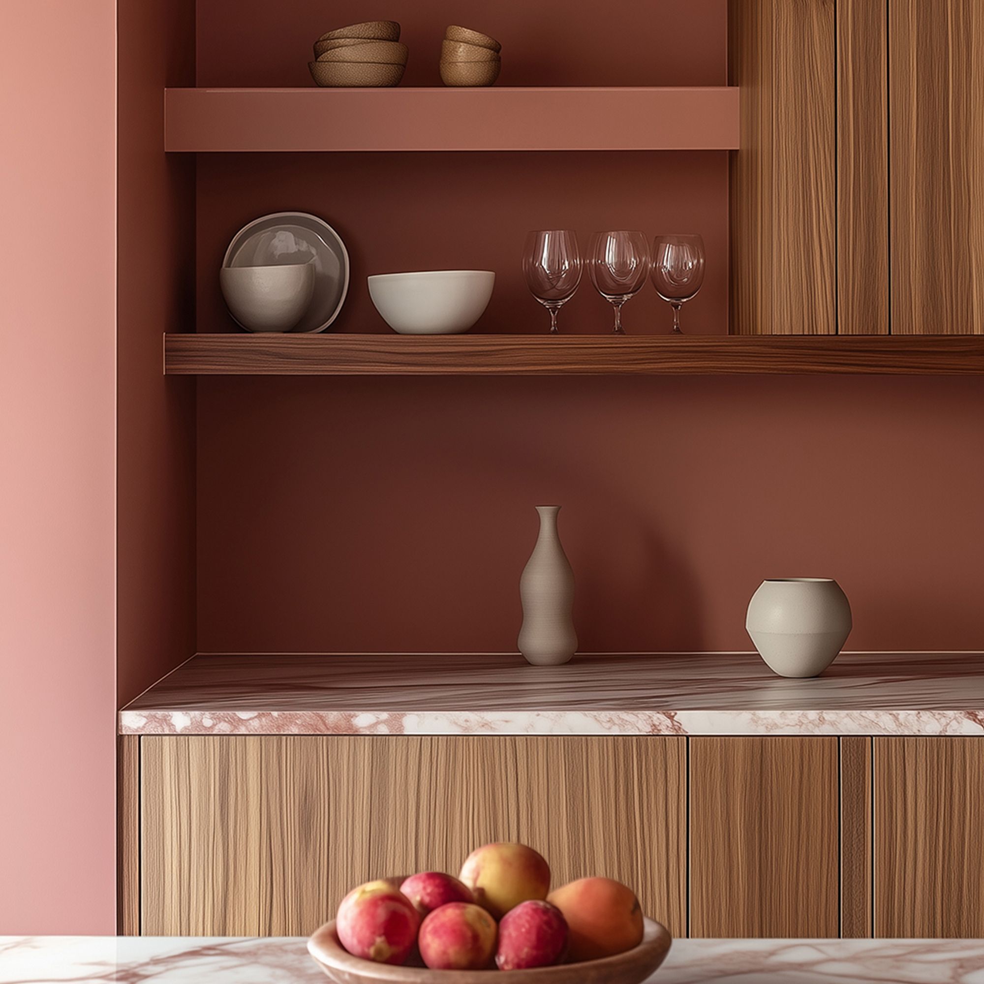 Lick Supreme Red 03 Flat matt Multi-surface Emulsion paint, 2.5L