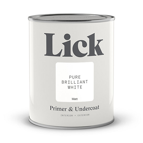 Lick White Multi-surface Non-magnetic Primer & undercoat, 750ml Lick White Multi-surface Non-magnetic Primer & undercoat, 750ml