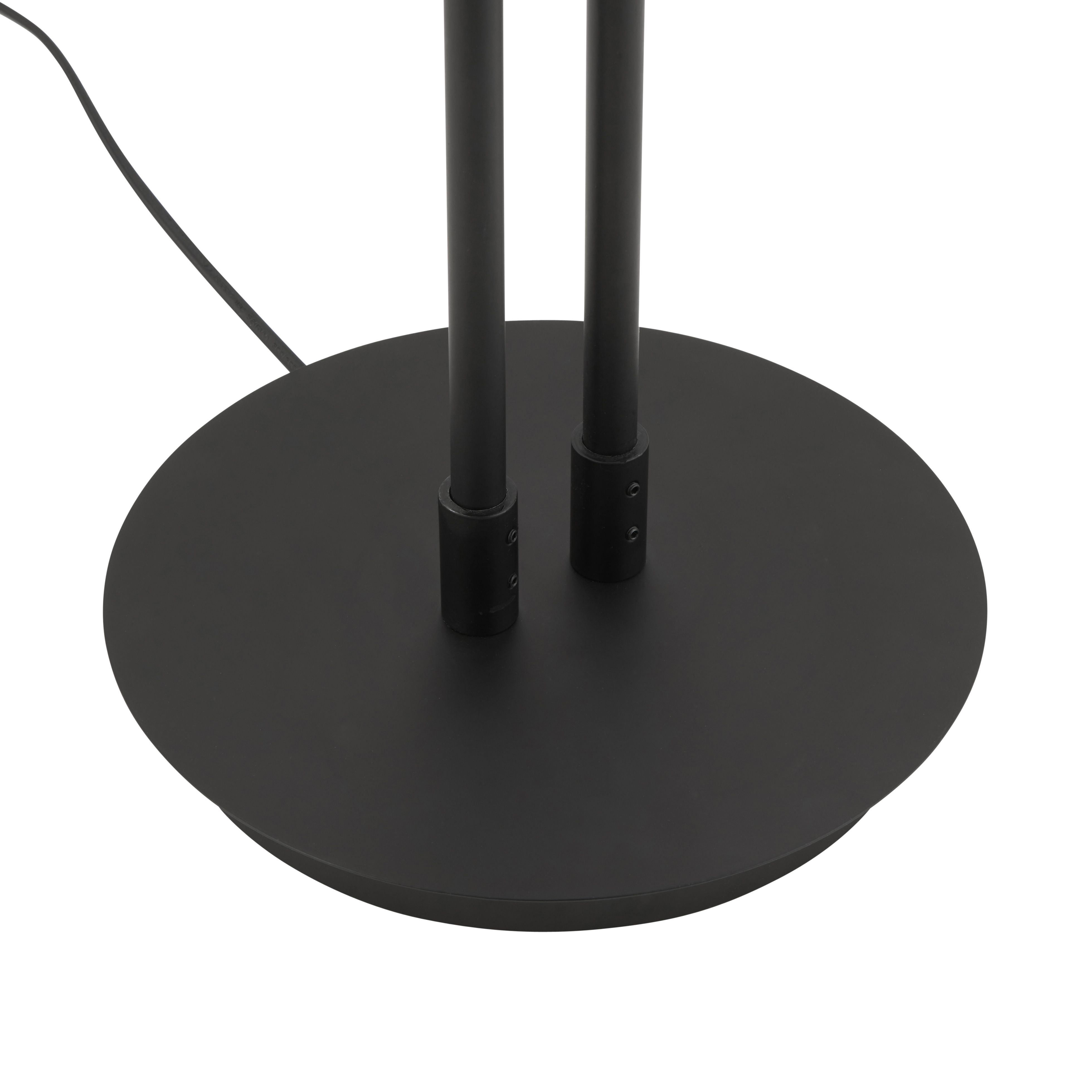 Lockie matt black LED Floor lamp | DIY at B&Q