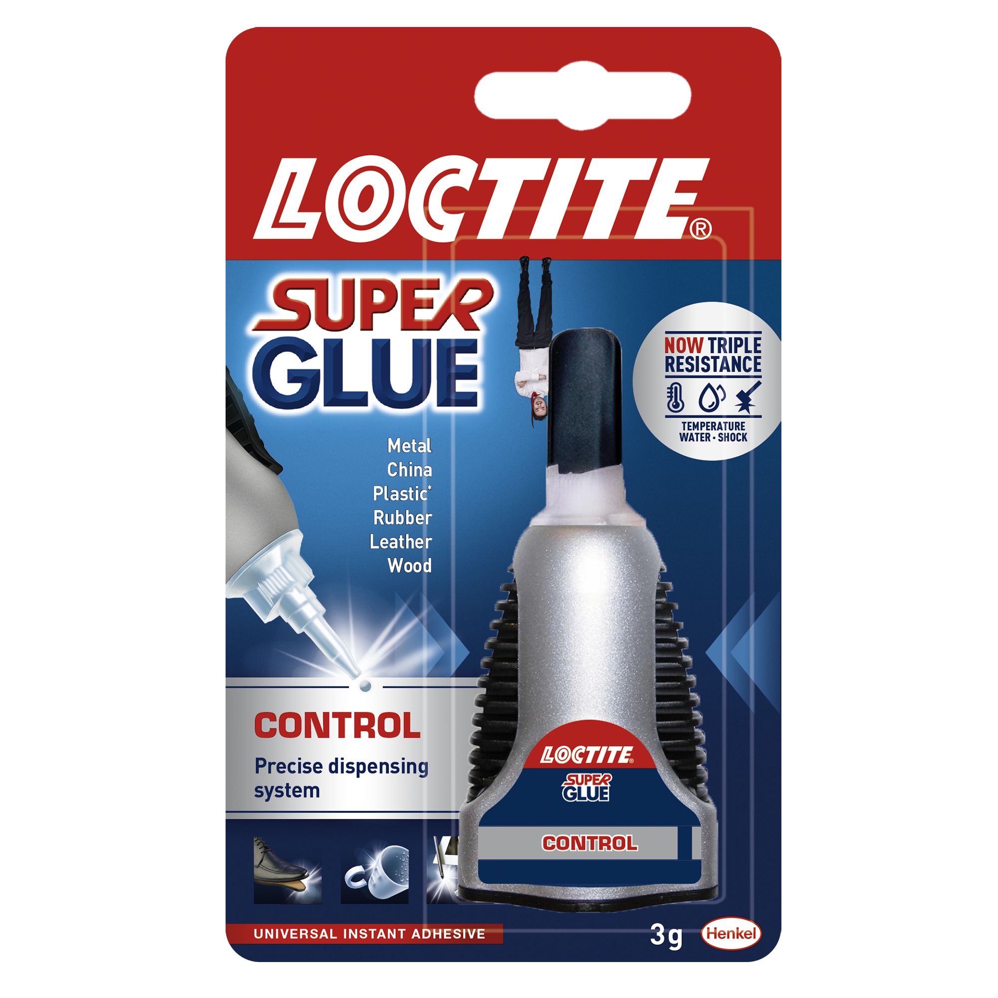 Loctite Control Liquid Superglue 3g | DIY at B&Q