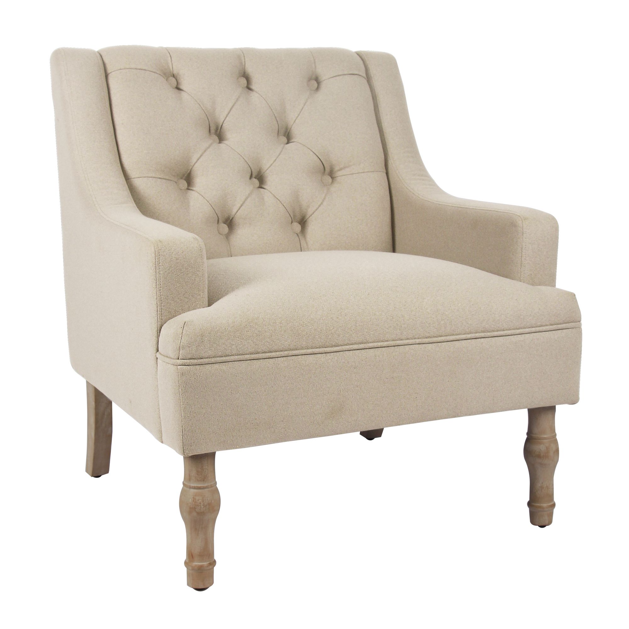 Lowenna Beige Relaxer chair (H)835mm (W)740mm (D)760mm