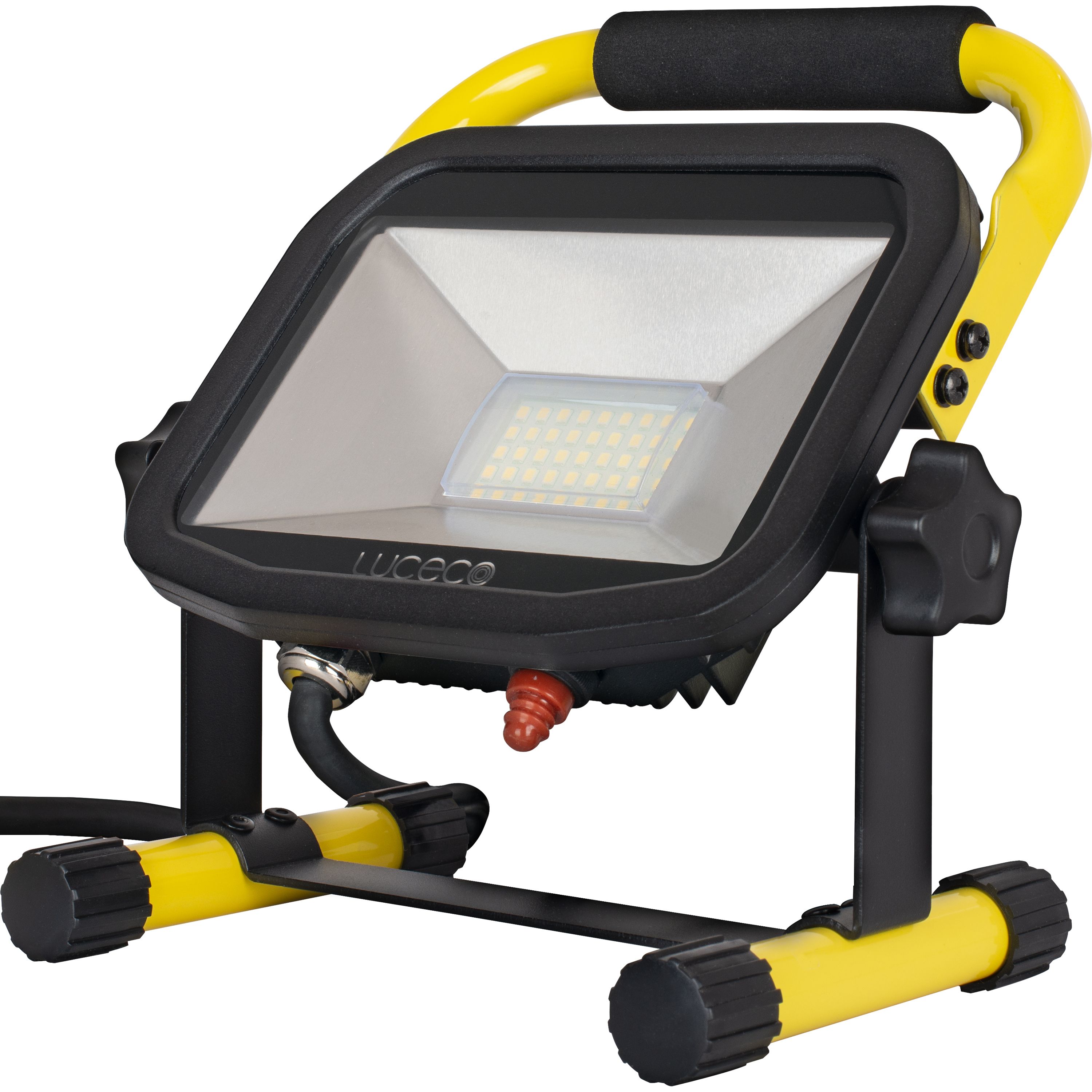 Luceco 1800lm Corded Integrated LED Work light | DIY at B&Q