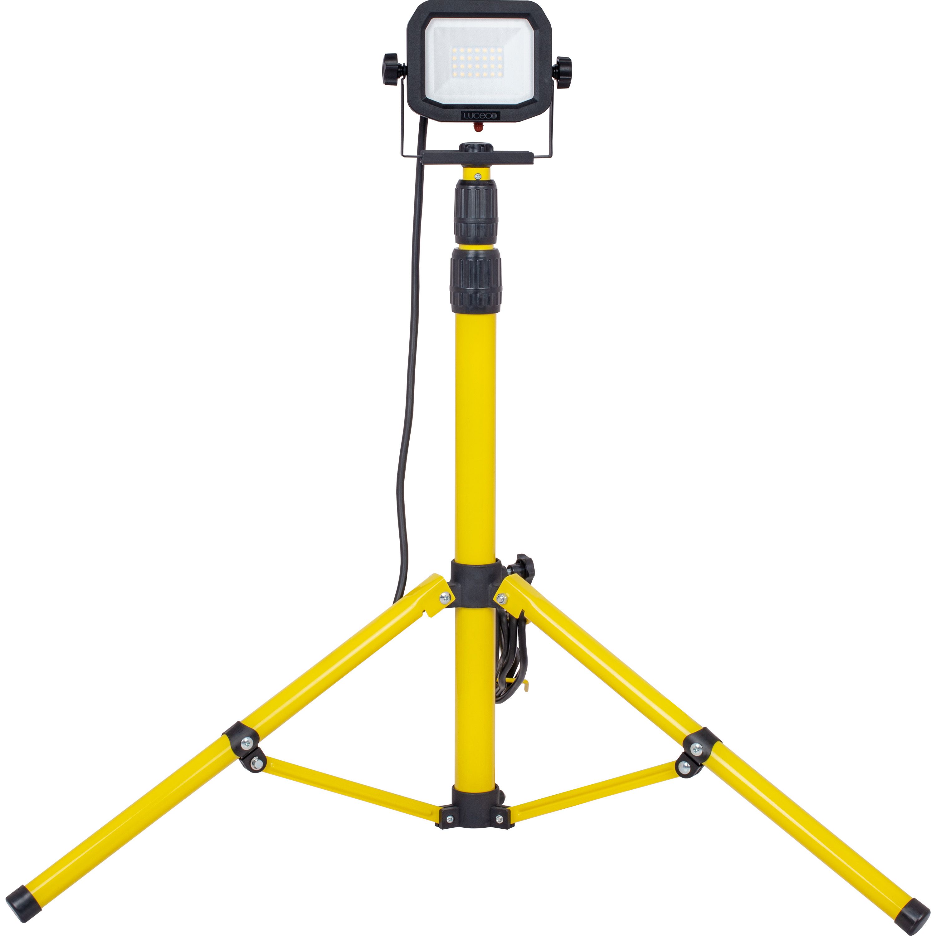 Luceco 20W 2000lm Corded Integrated LED Work light with tripod