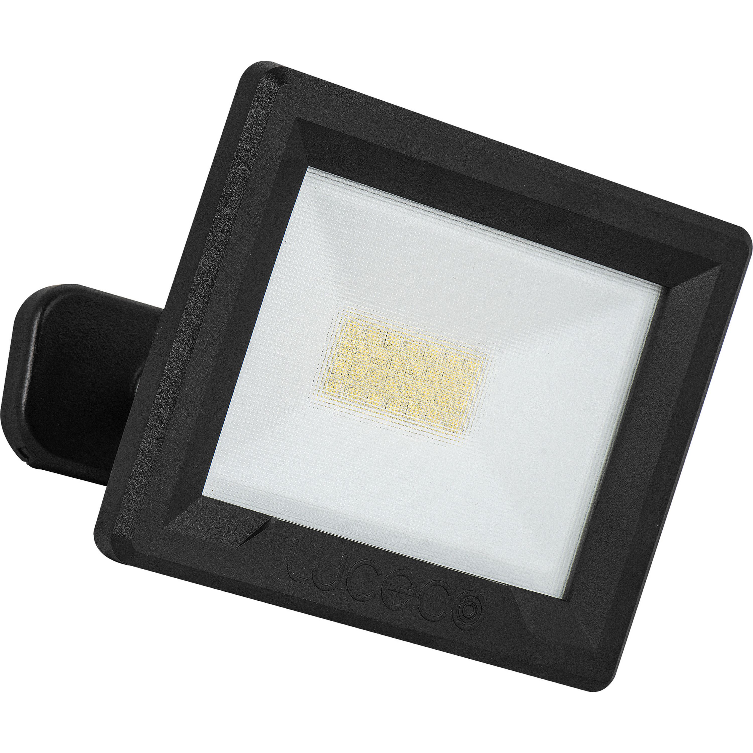 Luceco Adjustable Black Mains-powered (wired) Outdoor Flood light 2400lm