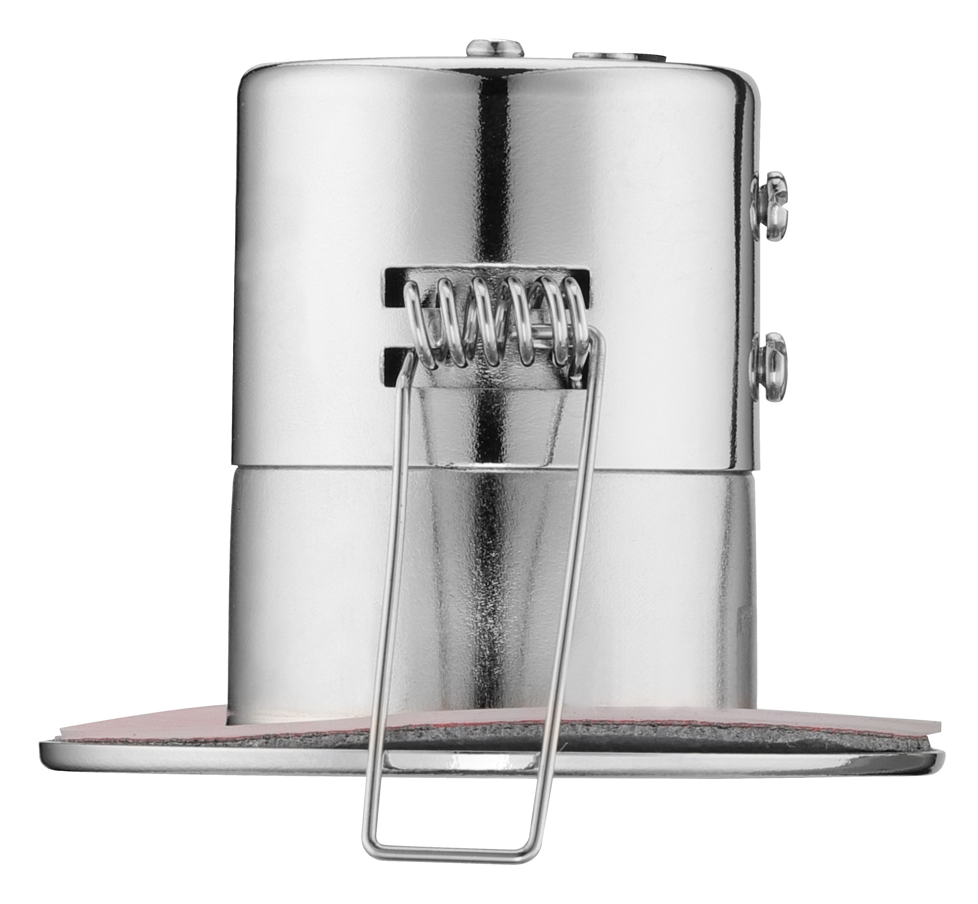 Luceco Eco Silver Chrome effect Fixed LED Fire-rated Cool white ...