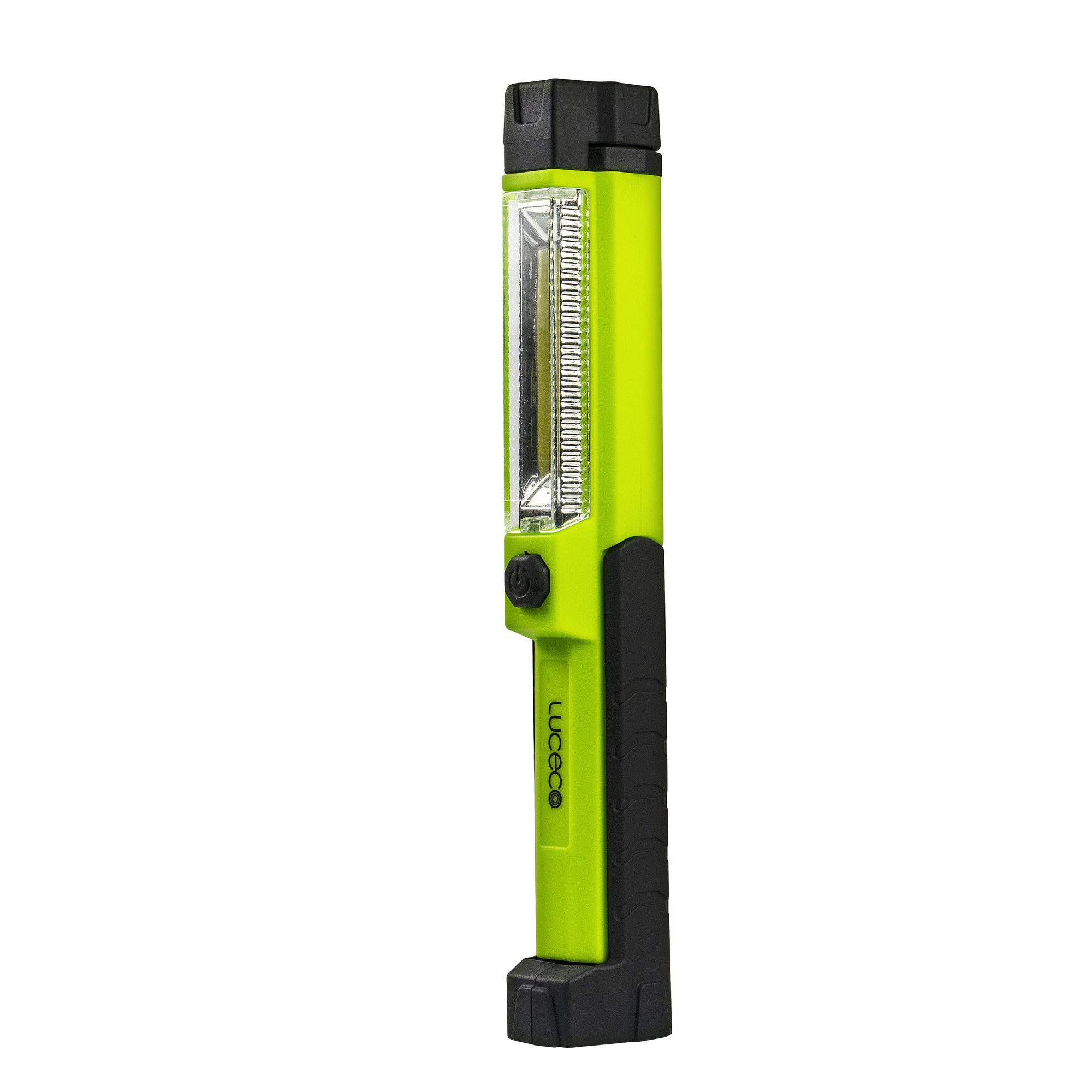 Luceco Mini Tilt Green & black LED Inspection light 5V 150lm