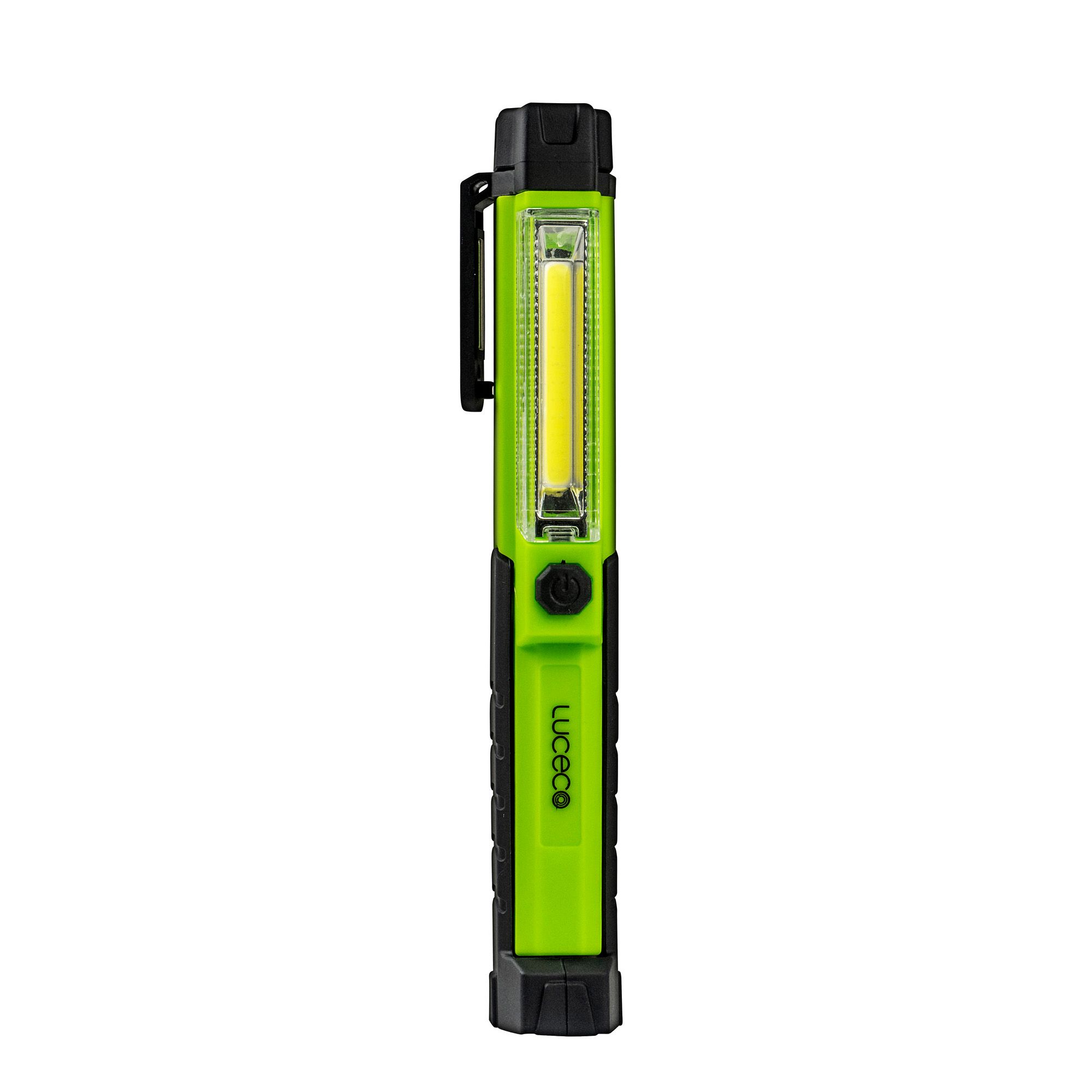 Luceco Mini Tilt Green & black LED Inspection light 5V 150lm