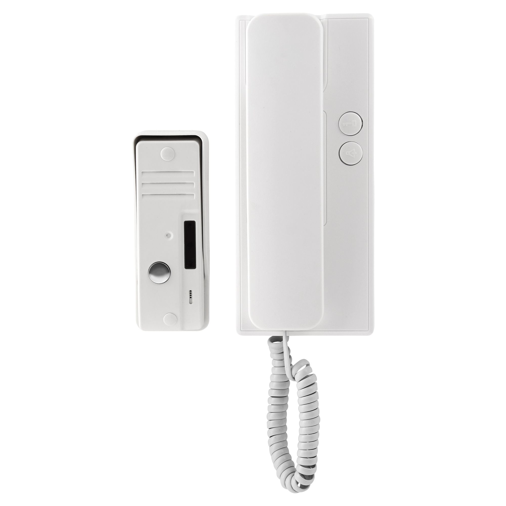 M126F+P104 Intercom system White