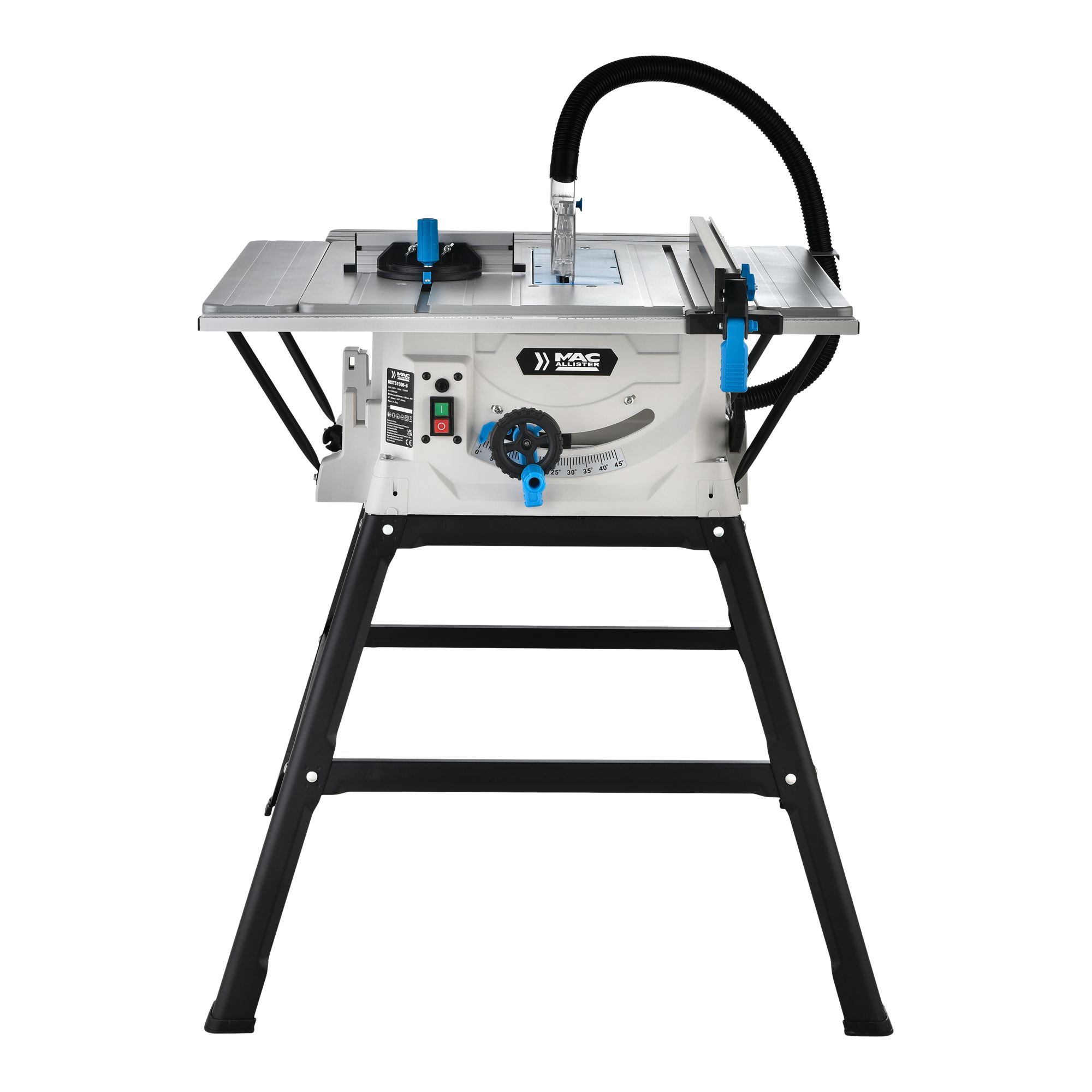 Mac Allister 1500W 220-240V 254mm Corded Table saw MSTS1500-B
