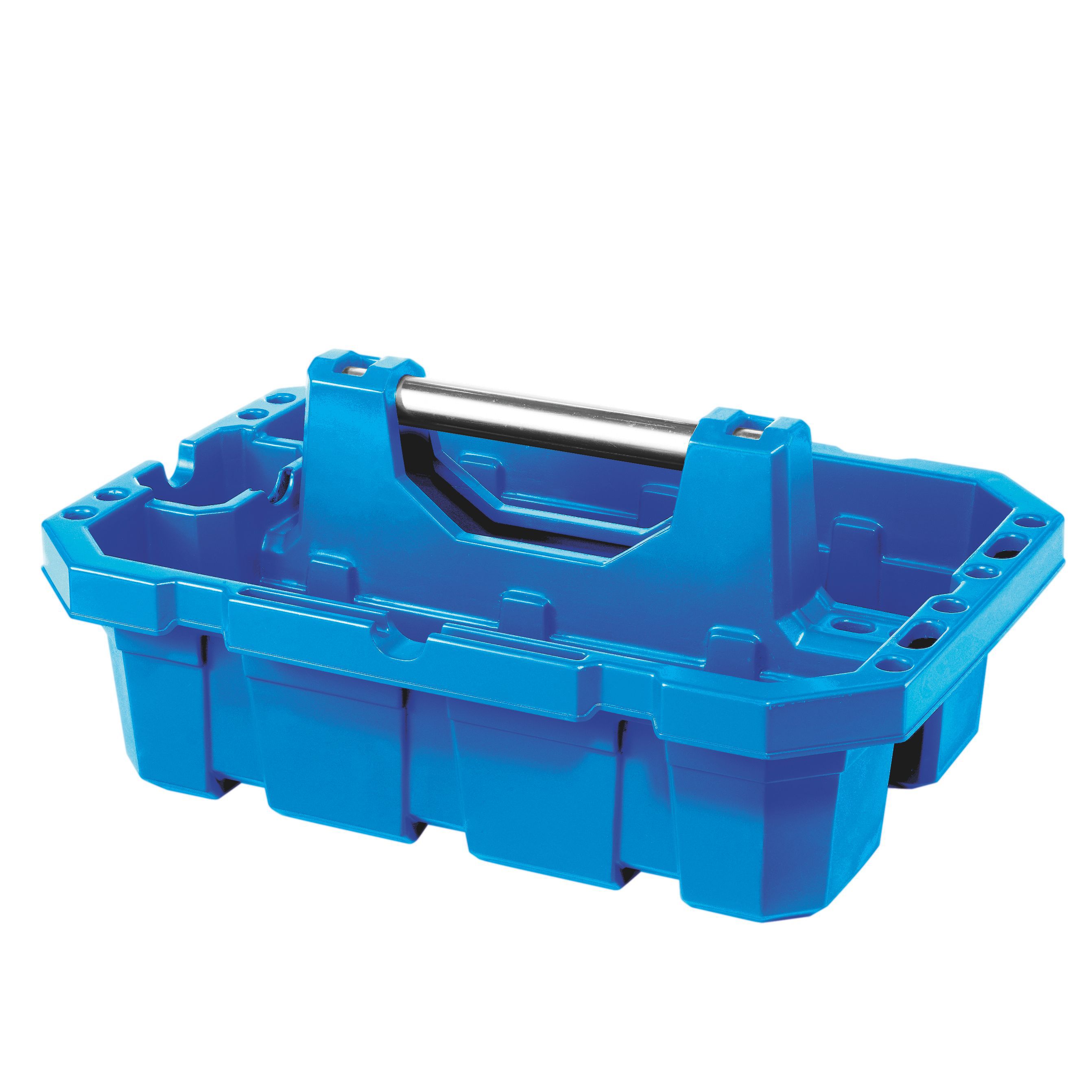 Mac Allister 20" Plastic 2 compartment Tool caddy | DIY at B&Q