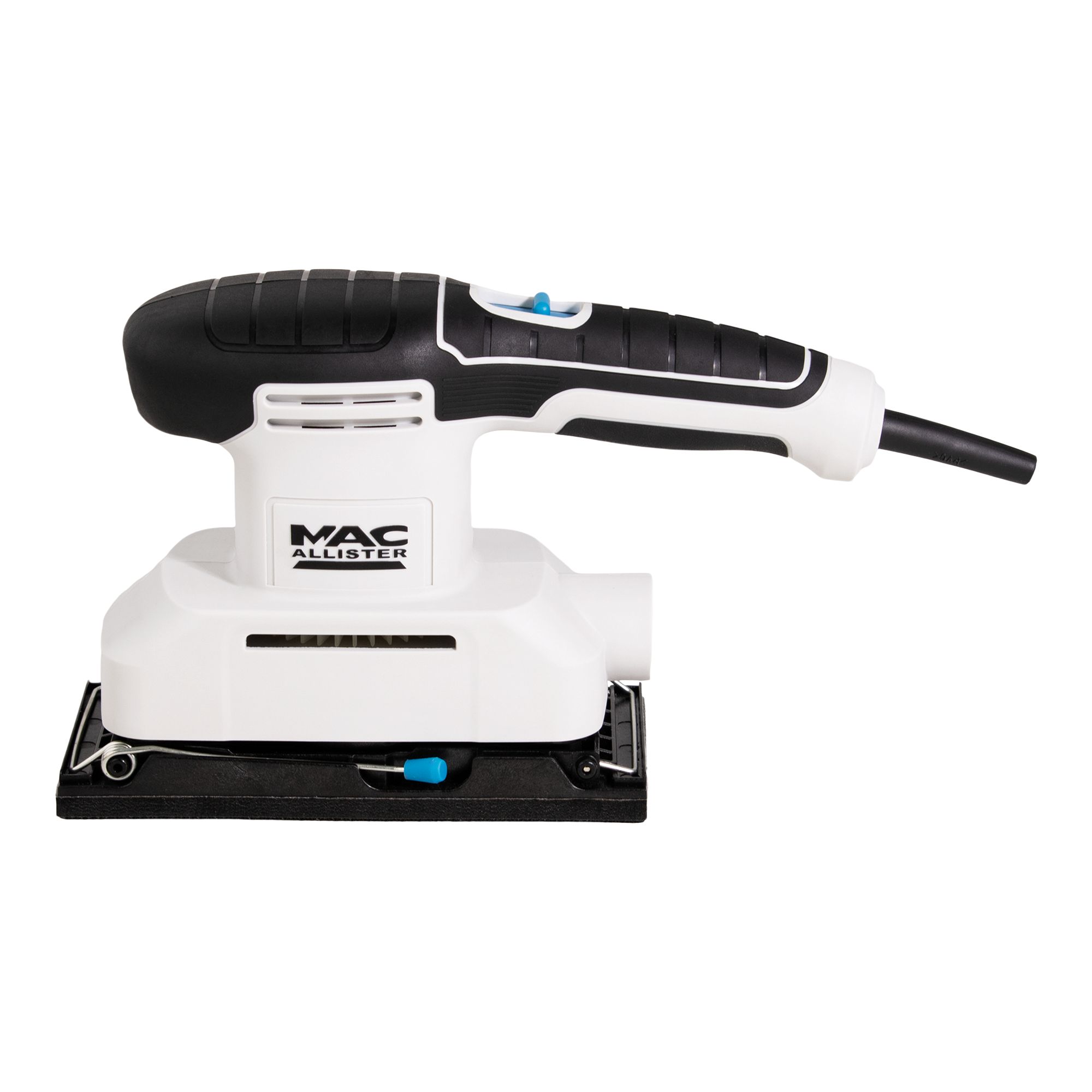 Mac Allister 200W 220-240V Corded 1/3 sheet sander MCB997SDR
