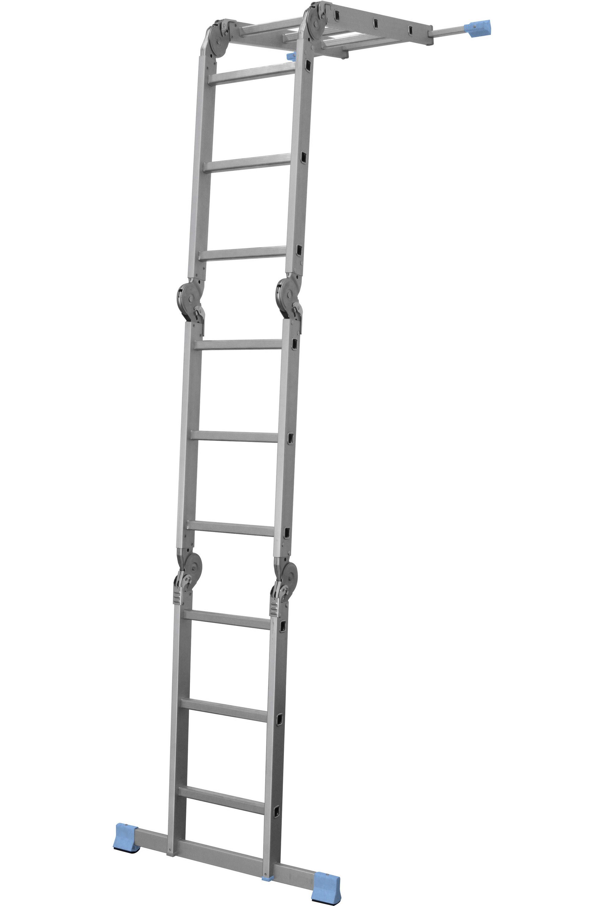 Mac Allister 3-way 3.3m Aluminium Ladder