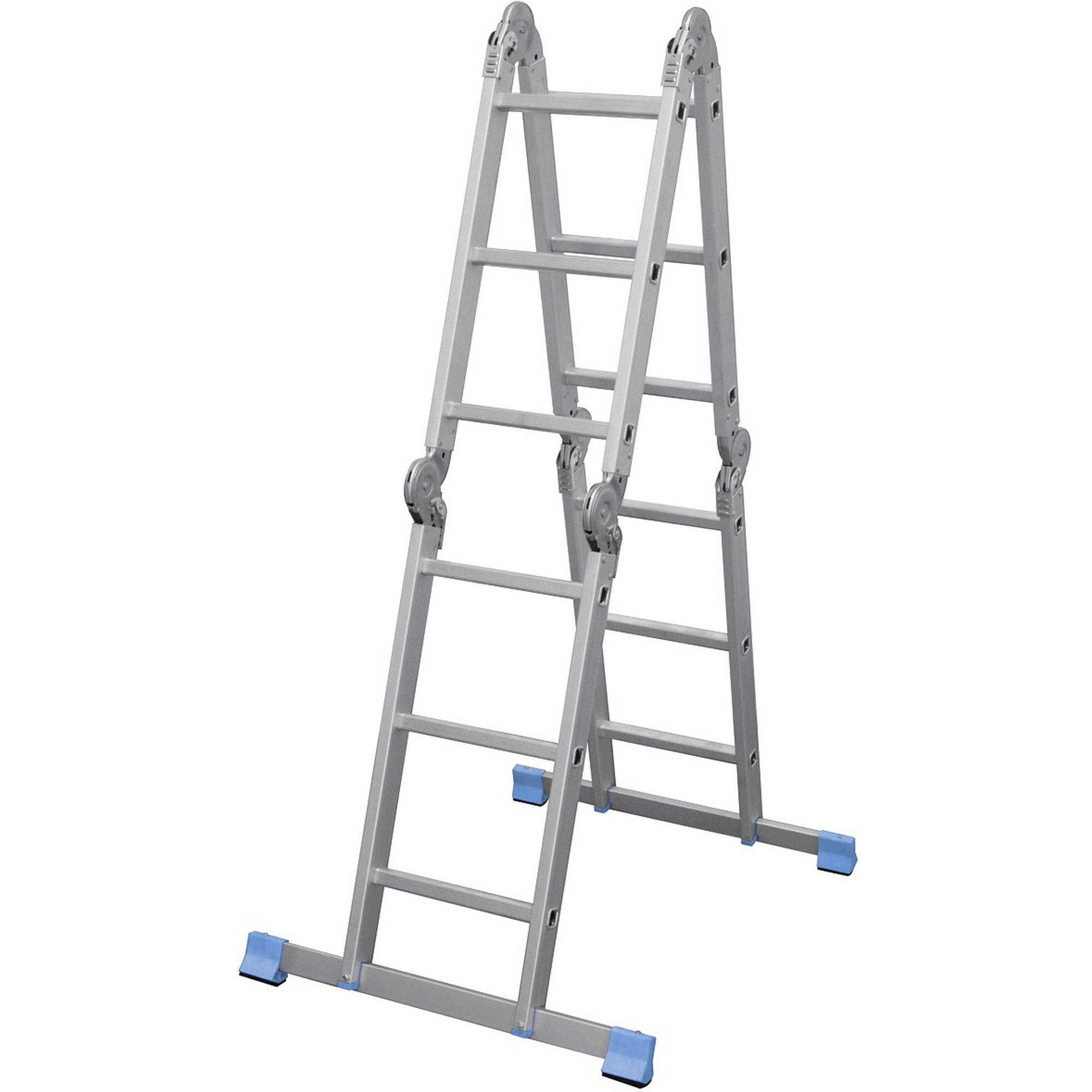 Mac Allister 3-way 3.3m Aluminium Ladder