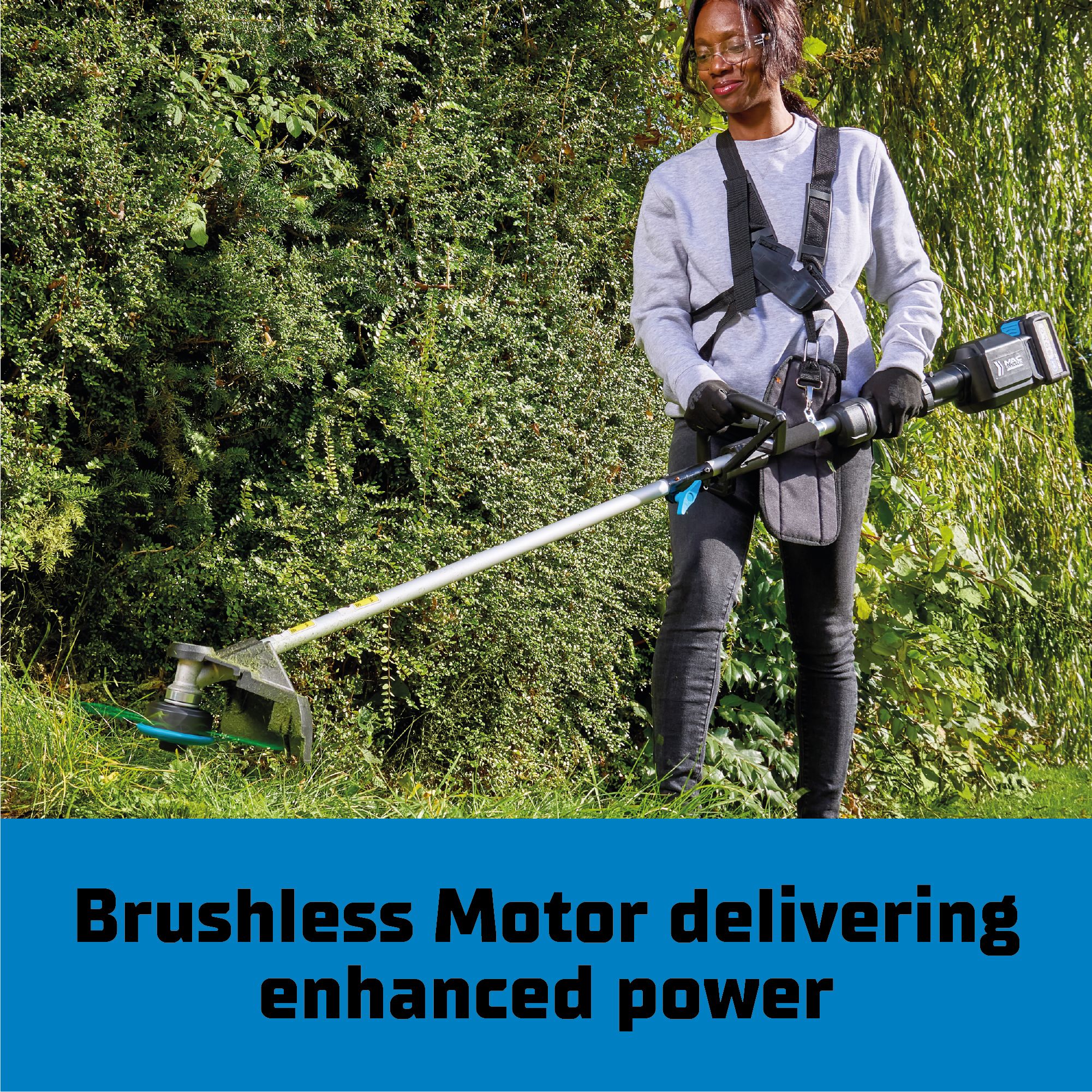 Mac Allister 36V 300mm Cordless 2-in-1 brushcutter & grass trimmer (1 x ...