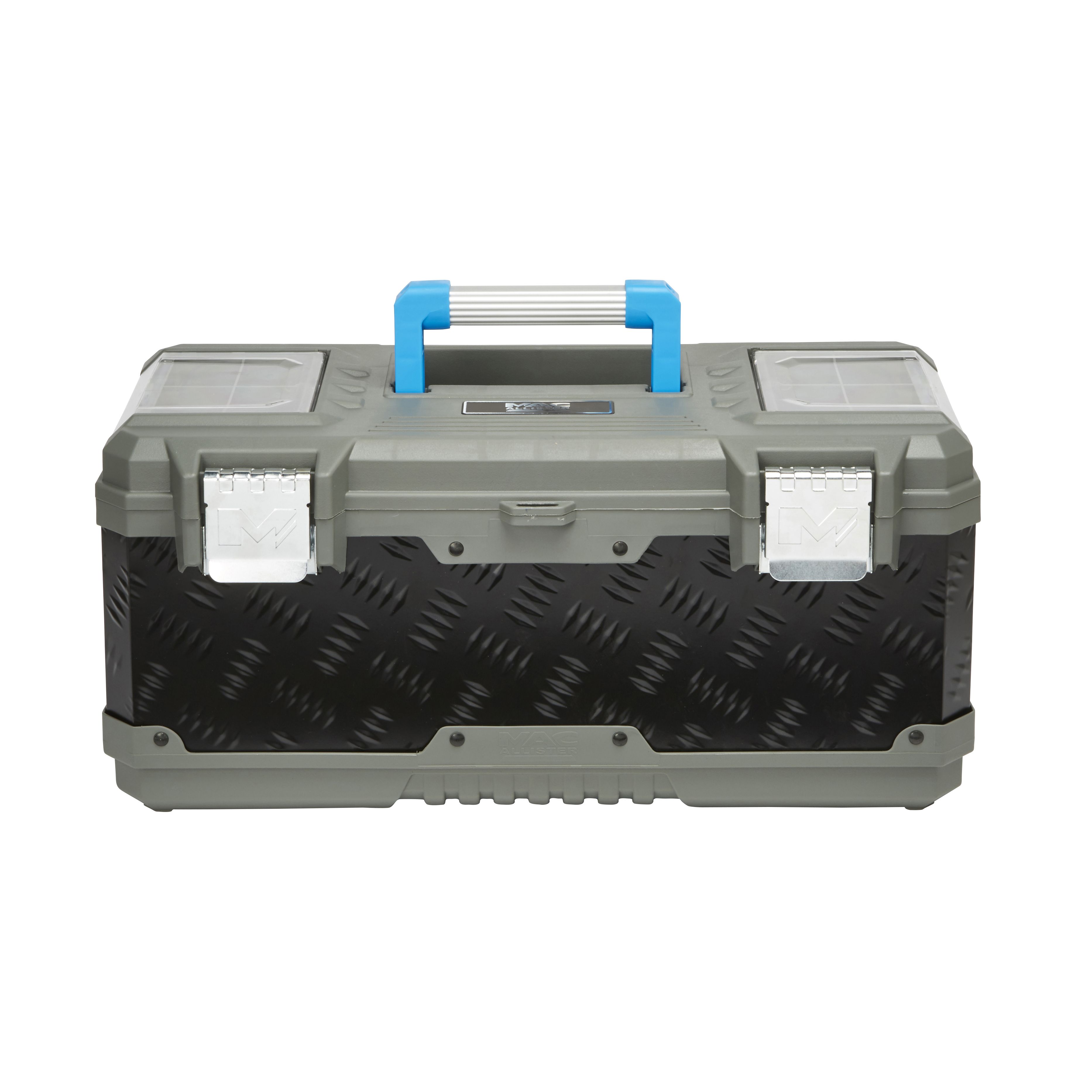 Mac Allister Black, blue & grey 20in Toolbox