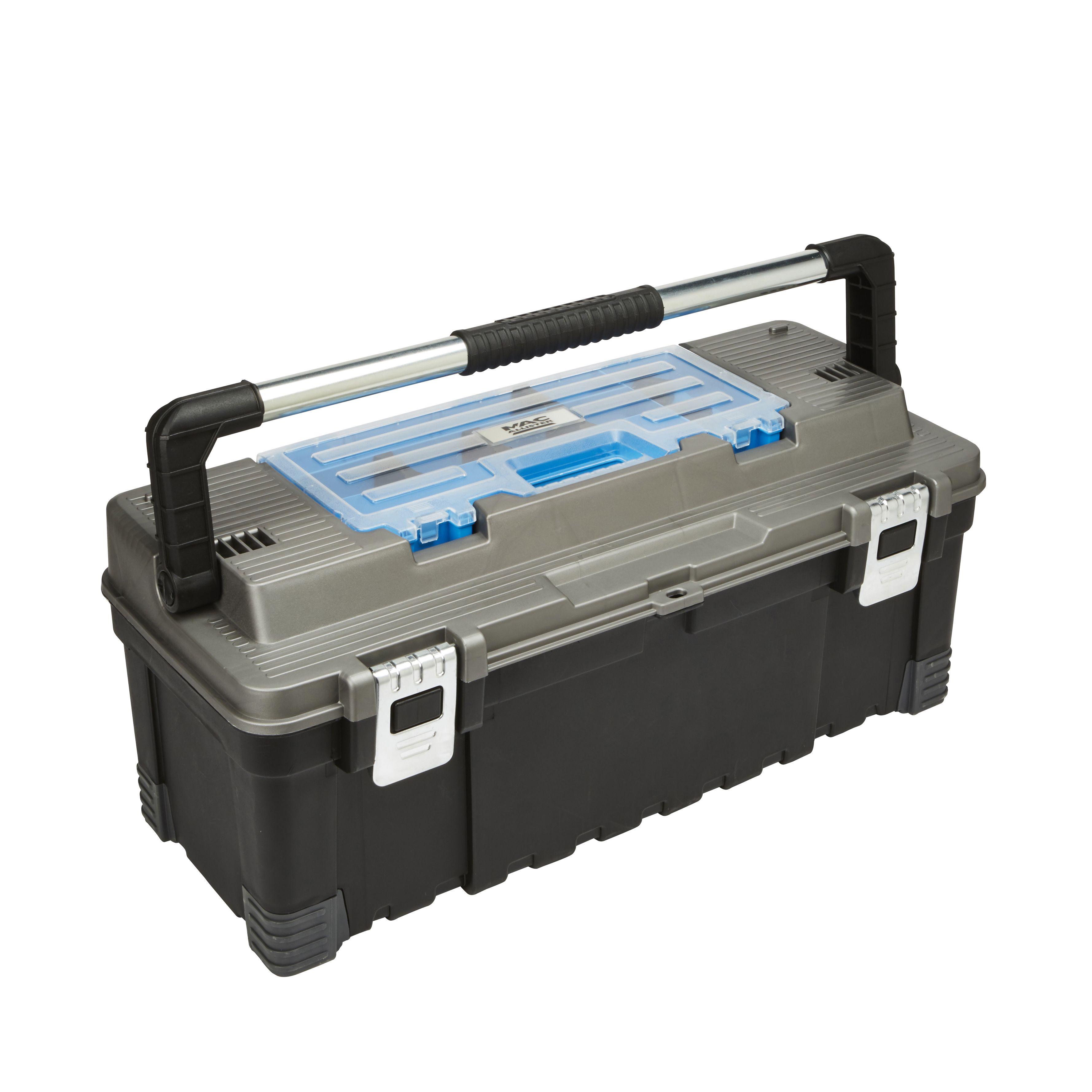 Mac Allister Black & grey 26in Toolbox