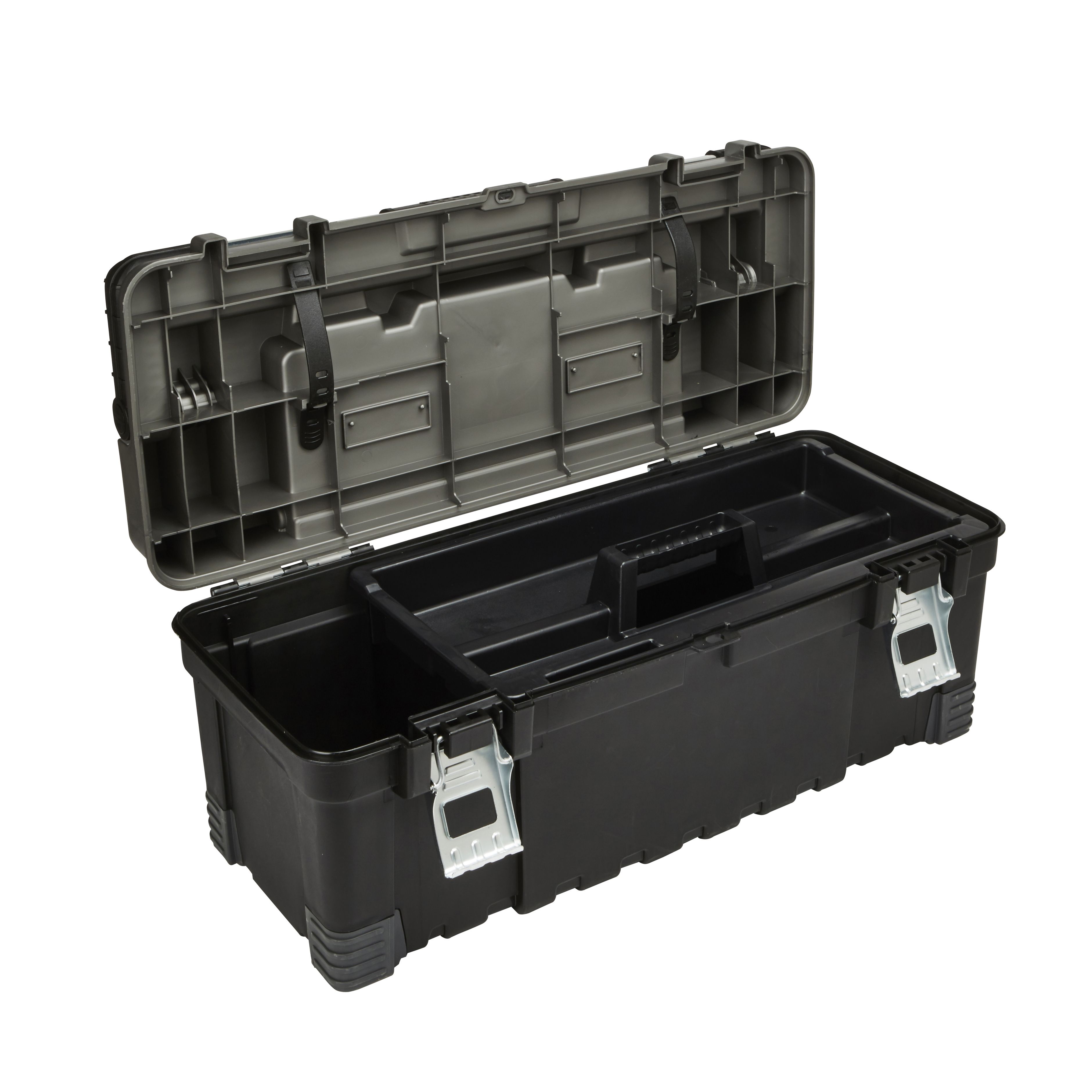 Mac Allister Black & grey 26in Toolbox