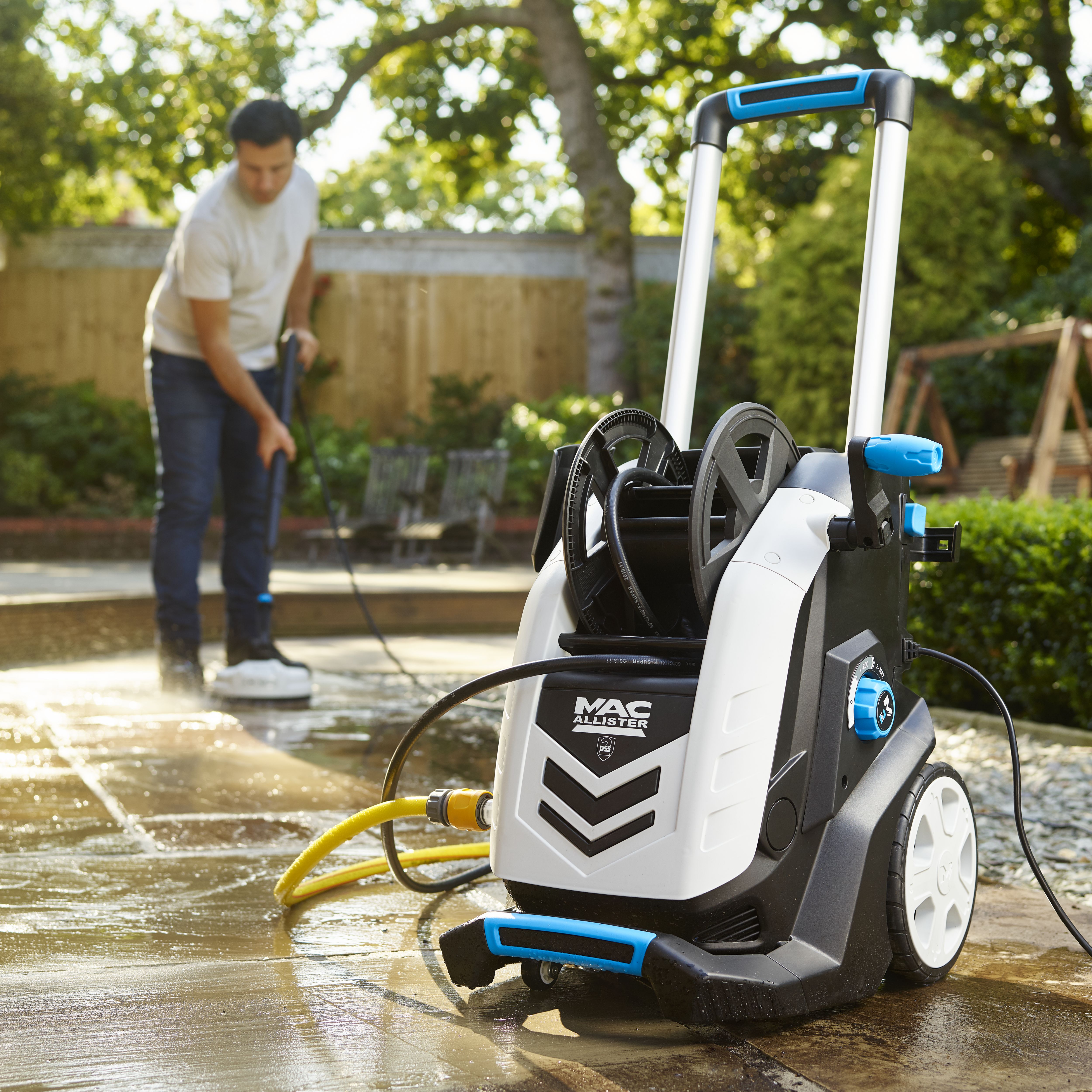 Mac Allister Corded Pressure washer 2.2kW MPWP2200 DIY at B Q