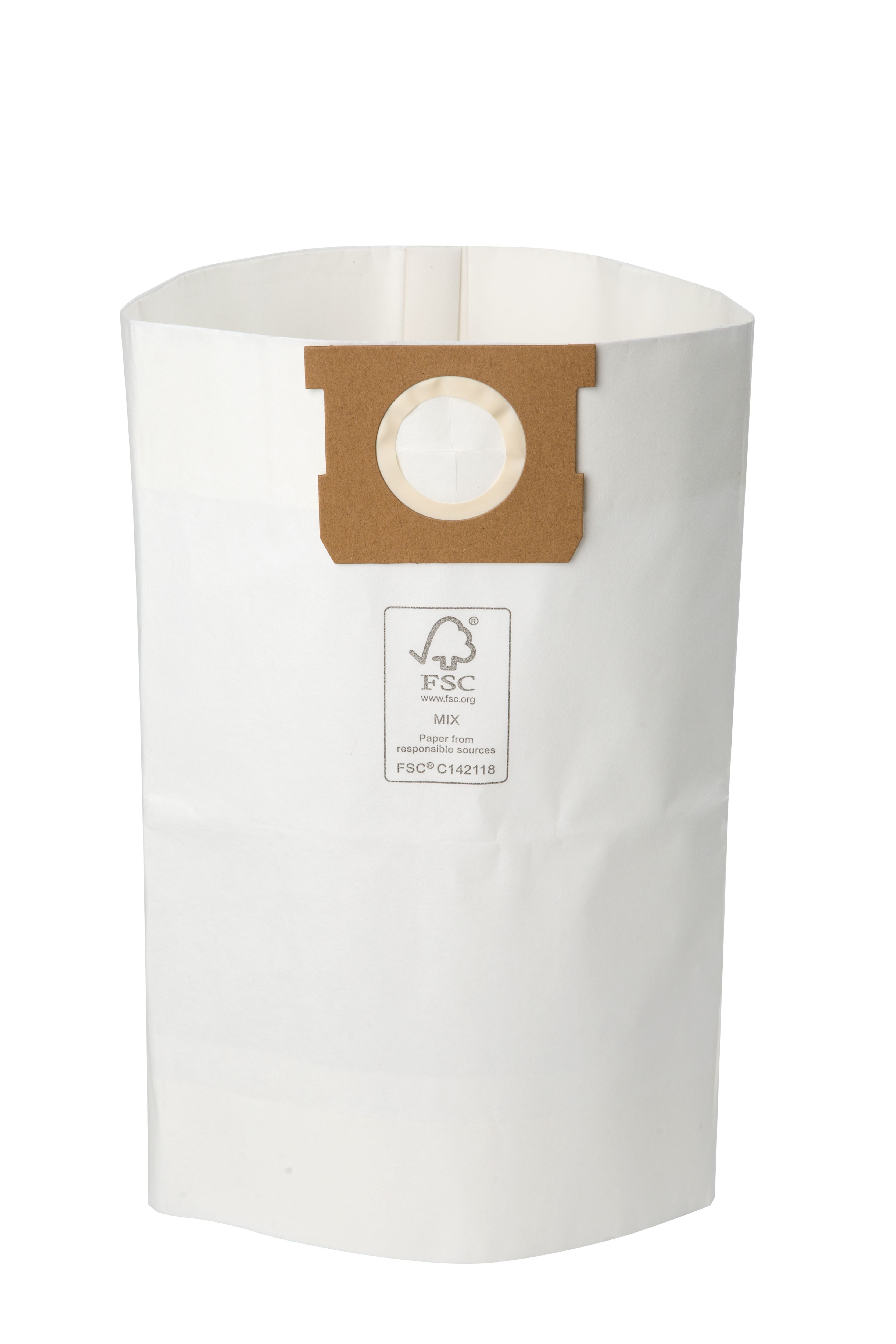 Mac Allister Disposable 40L Vacuum filter bag, Pack of 5