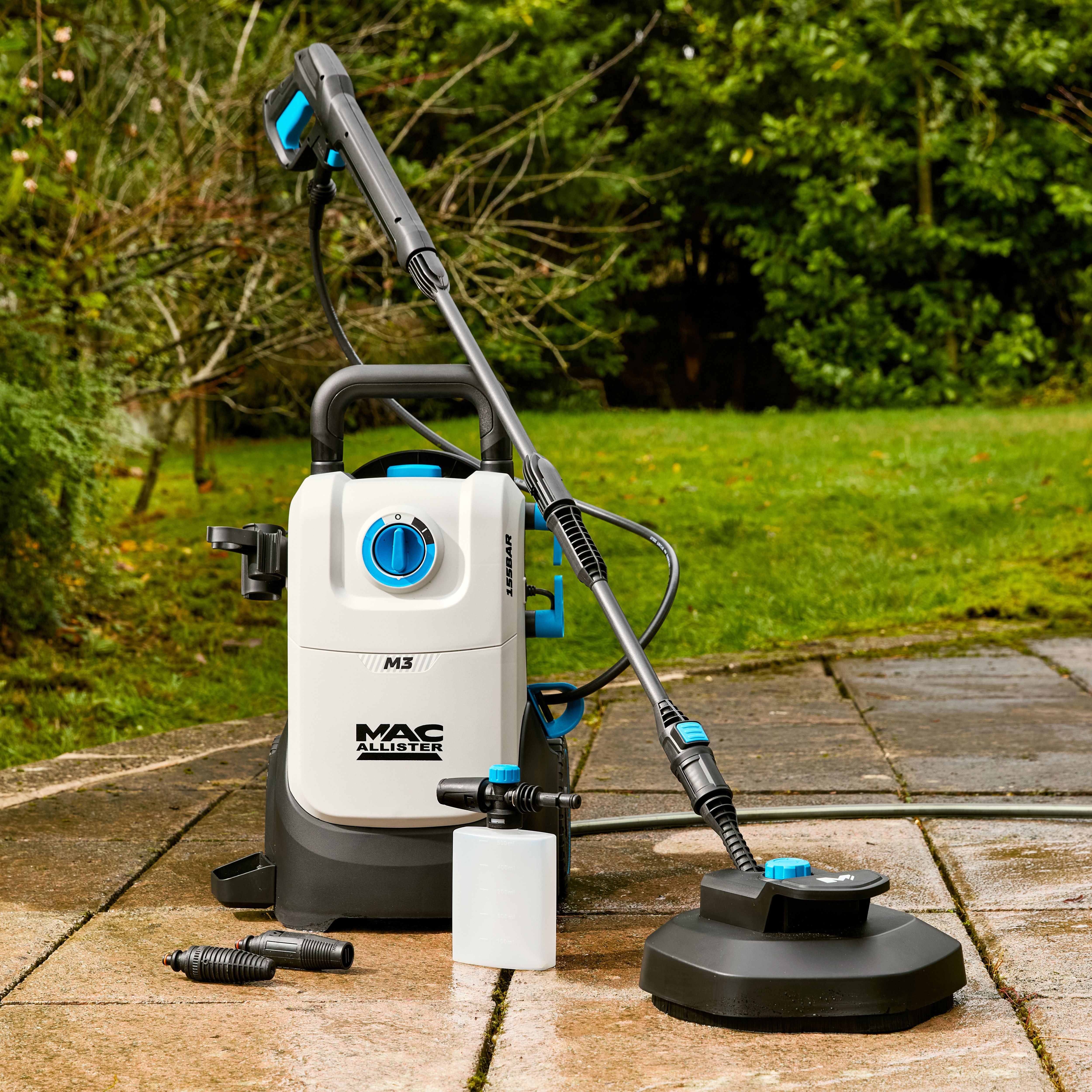 Mac Allister M3 Pressure washer Corded 155bar 2.2kW