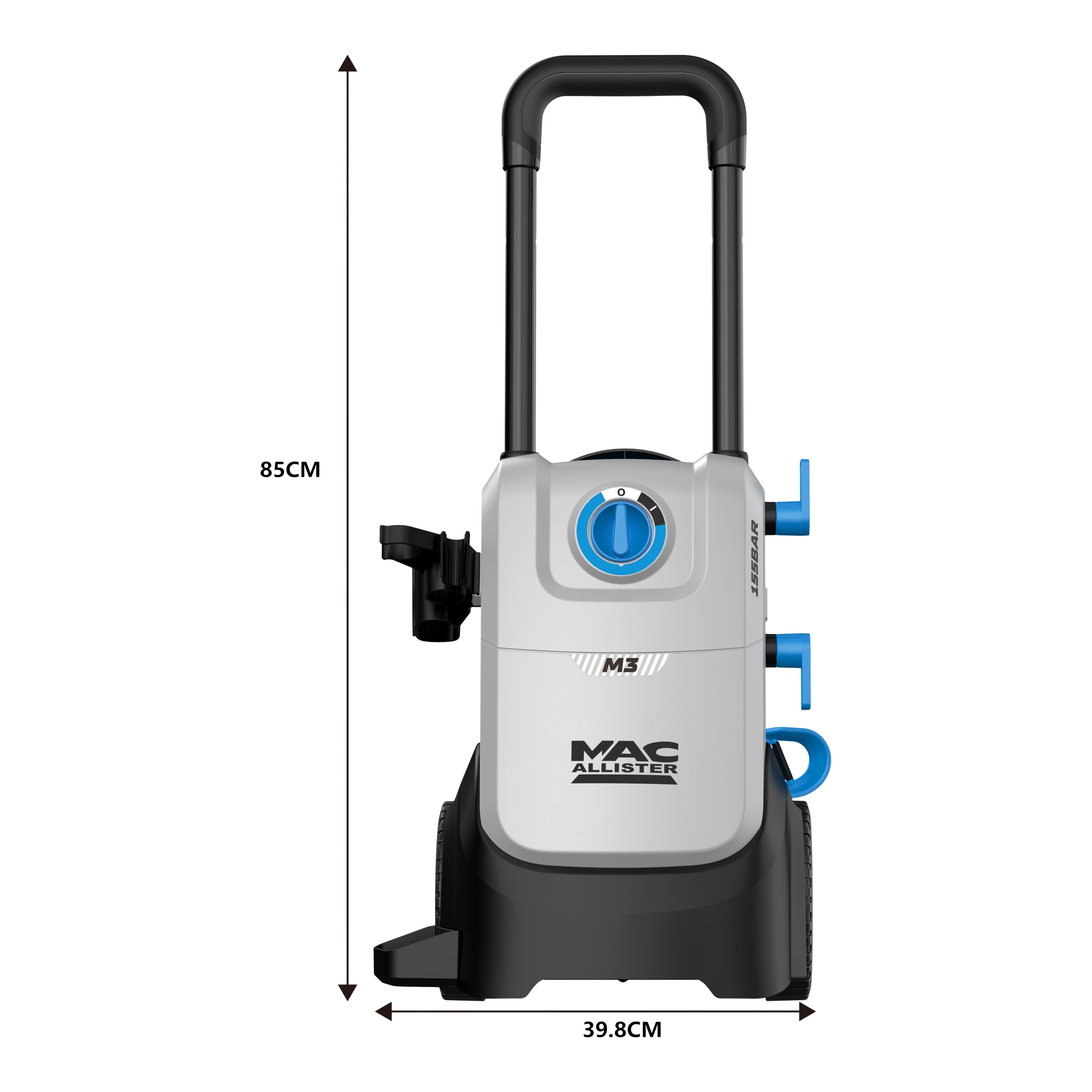 Mac Allister M3 Pressure washer Corded 155bar 2.2kW